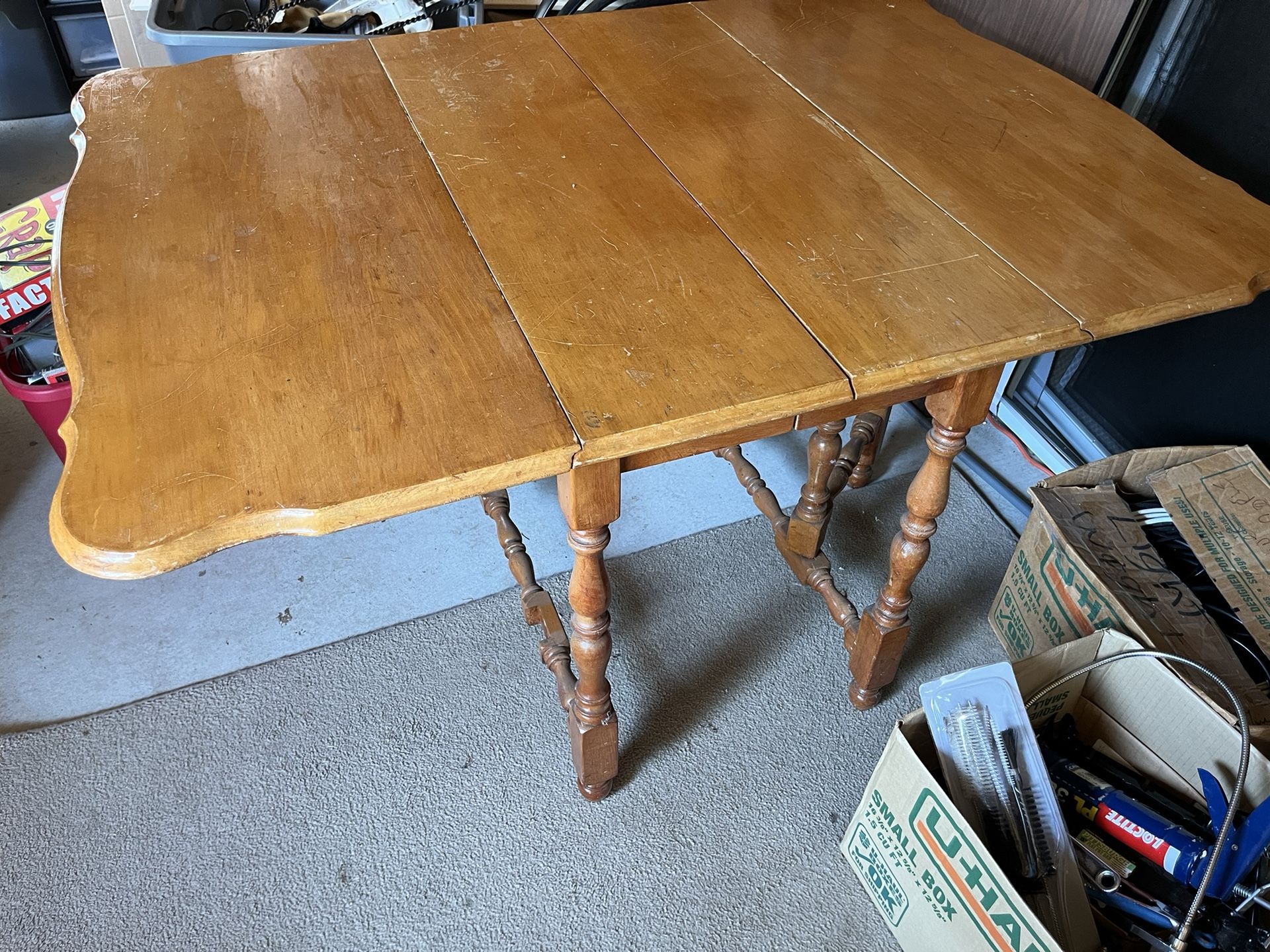 Drop Sides Wooden Table for Sale in Spanaway, WA - OfferUp