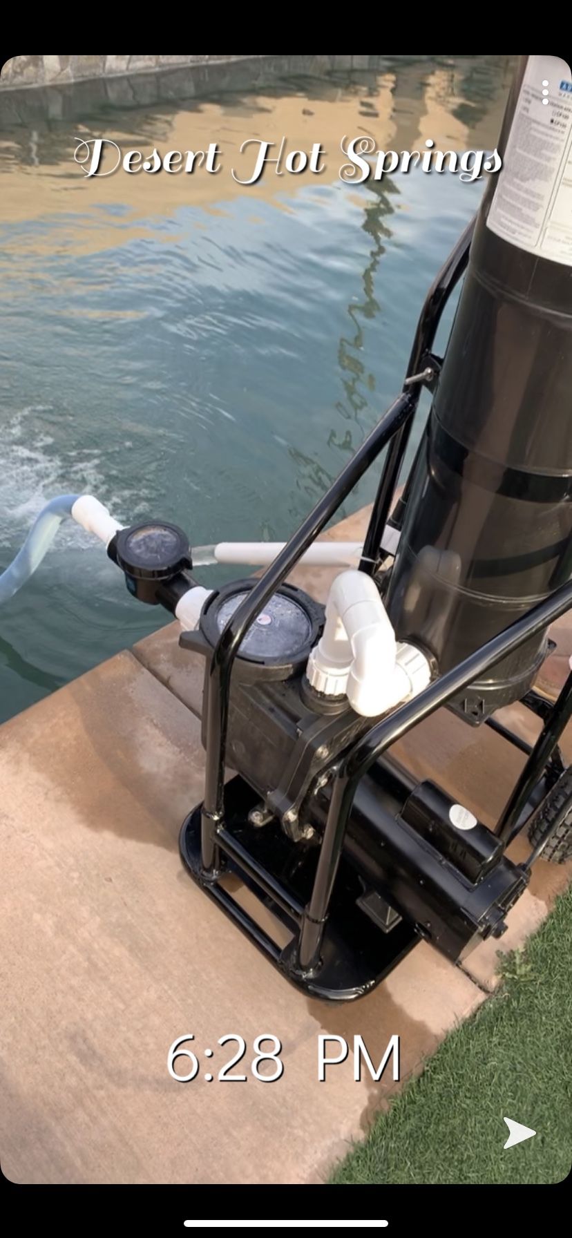 Brand New Portable Vacuum 150 Square Foot Cartridge Filter With 1.5hp ...