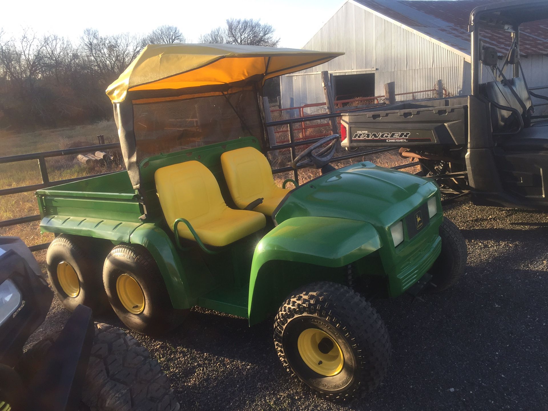 2003 JOHN DEERE GATOR DIESEL 6x4 UTV ATV for Sale in Rockwall, TX - OfferUp