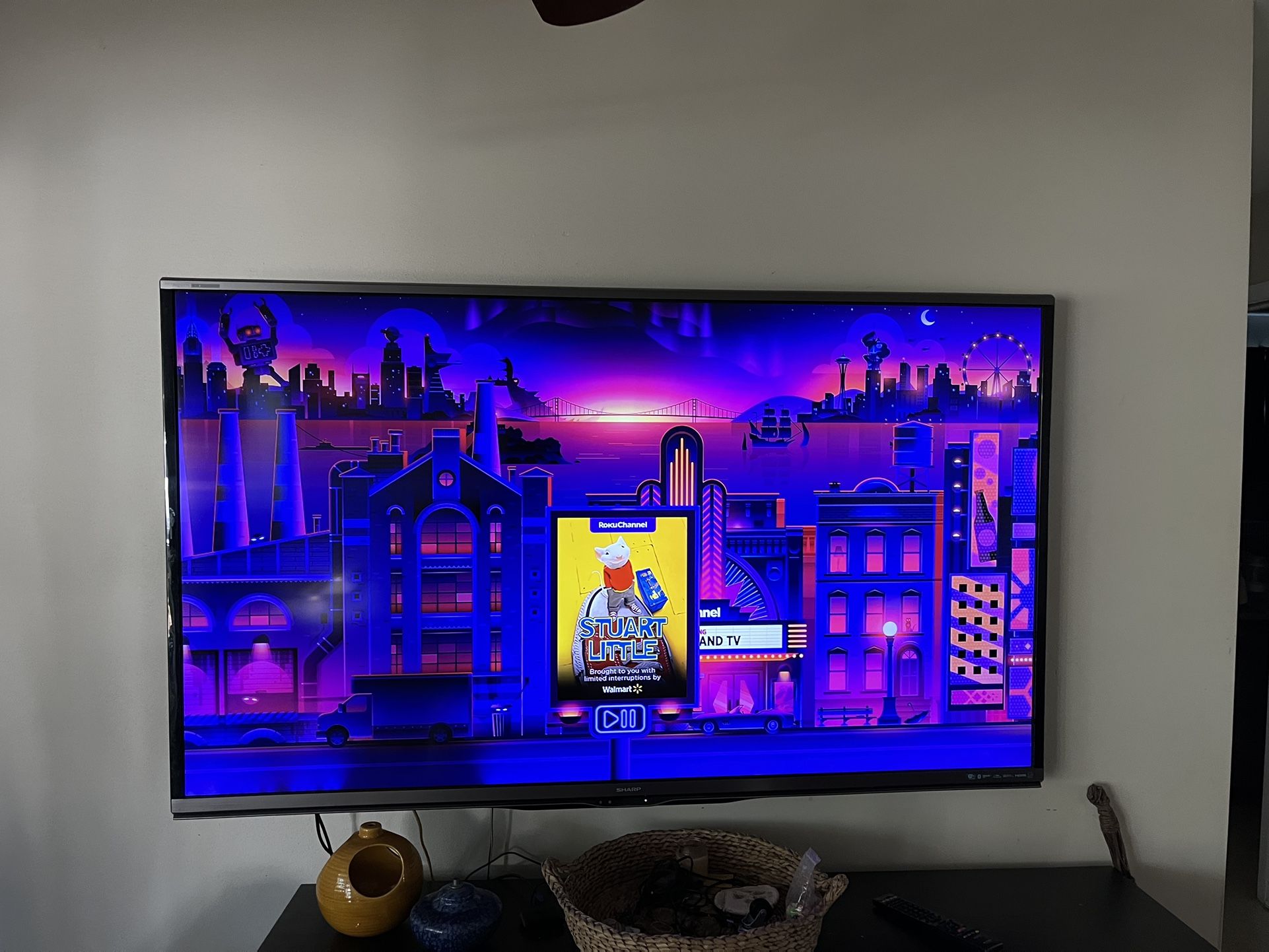 70 Inch TV With Roku for Sale in Clearwater, FL - OfferUp