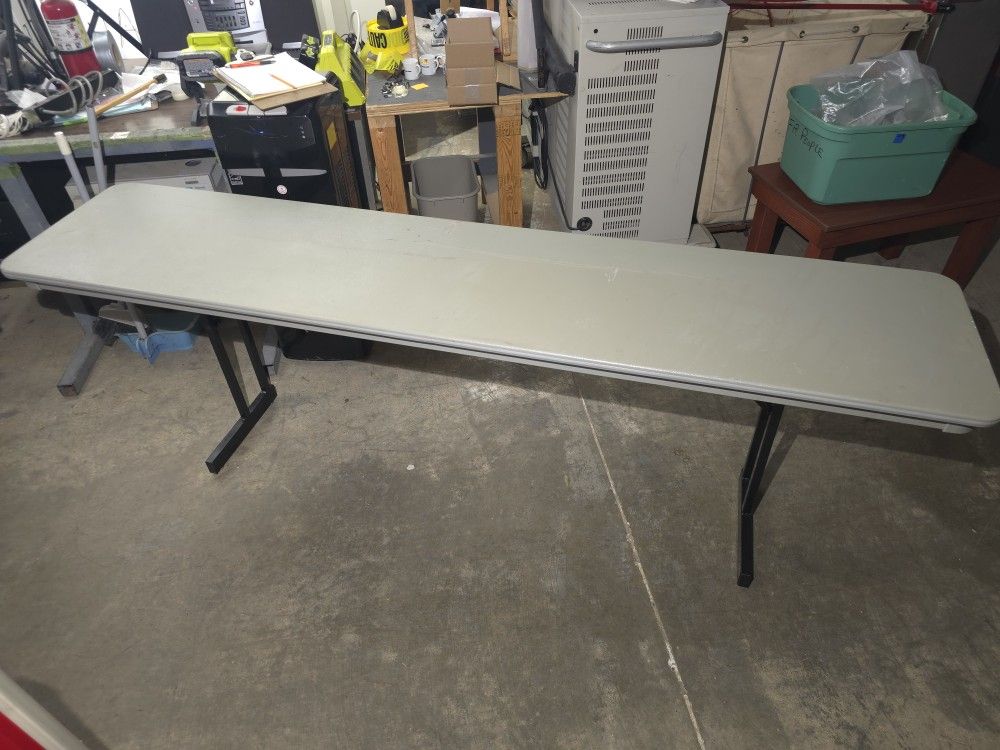 Skinny Folding Table for Sale in Irving, TX - OfferUp