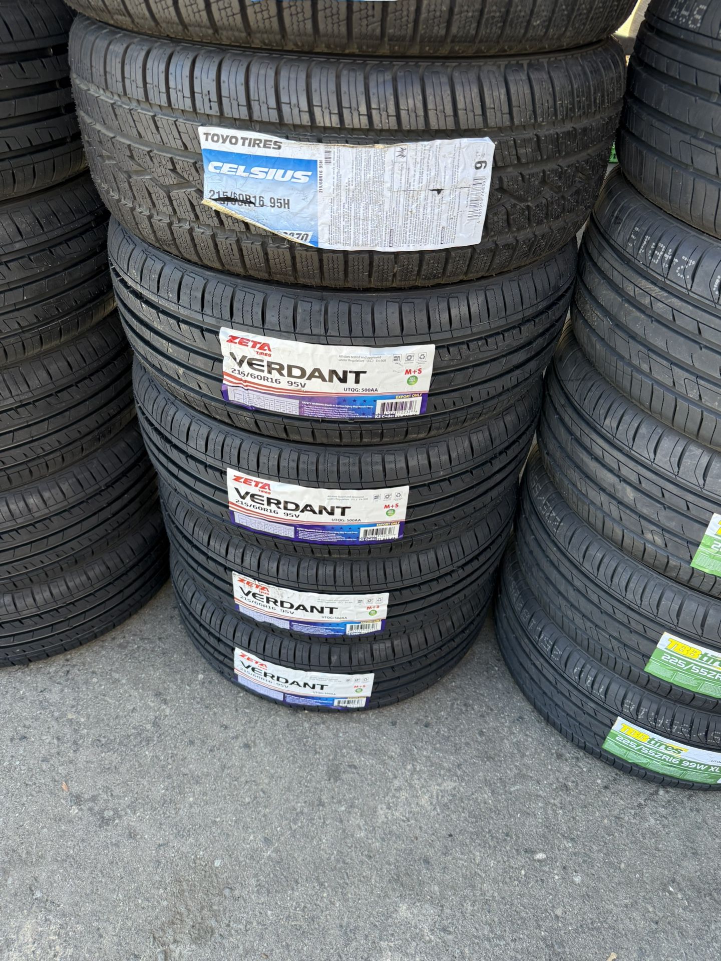 215/45R17 SET OF 4 NEW TIRES ON SPECIAL WE DO FINANCE for Sale in Modesto, CA - OfferUp