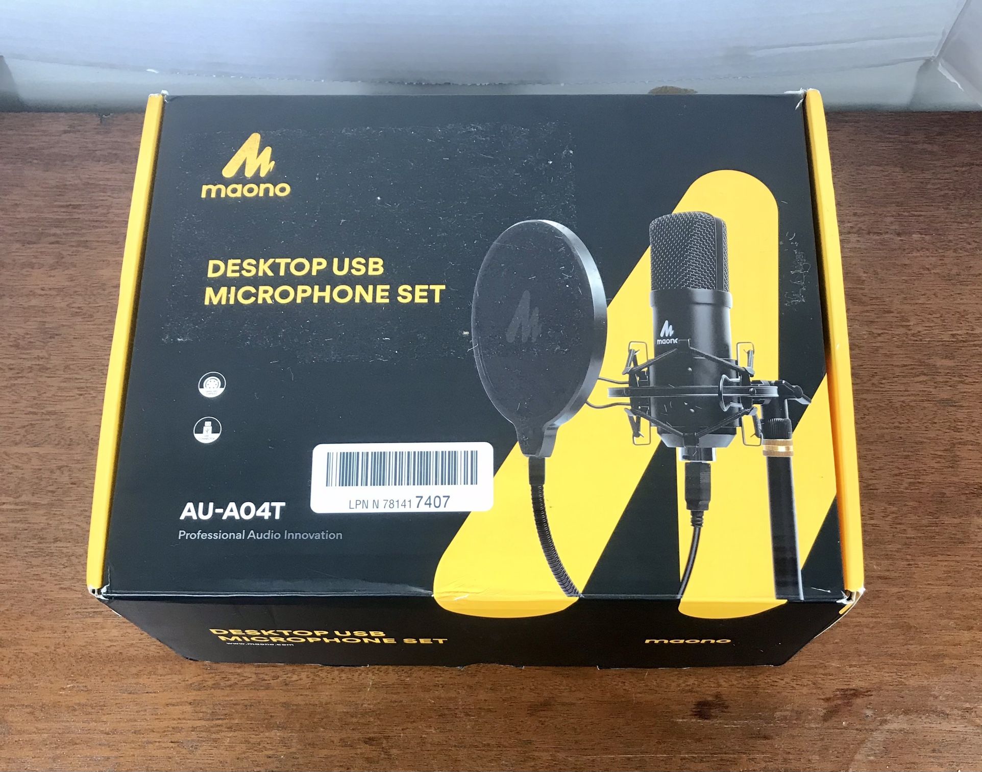 Maono Desktop USB Microphone Set AU A04T for Sale in Powhatan, VA - OfferUp