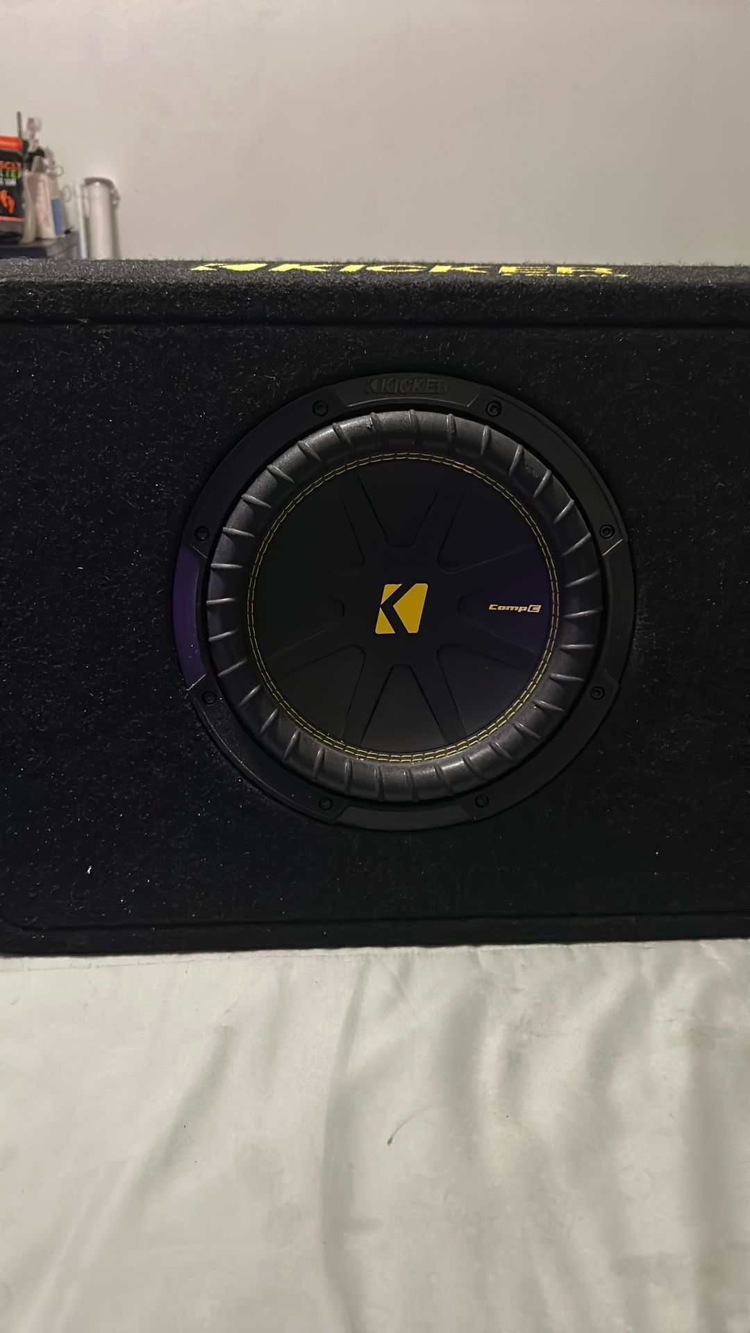 Kicker Comp C 10” Sub Low profile Box for Sale in Corona, CA - OfferUp