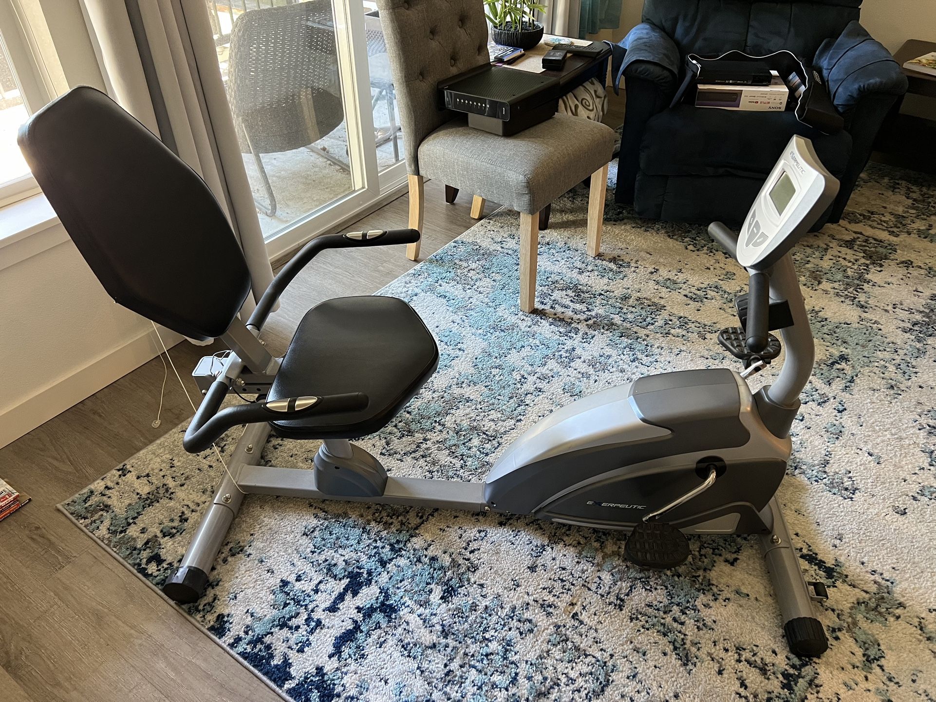 Exerpeutic 1000 High Capacity Magnetic Recumbent Exercise Bike Exercise bikes