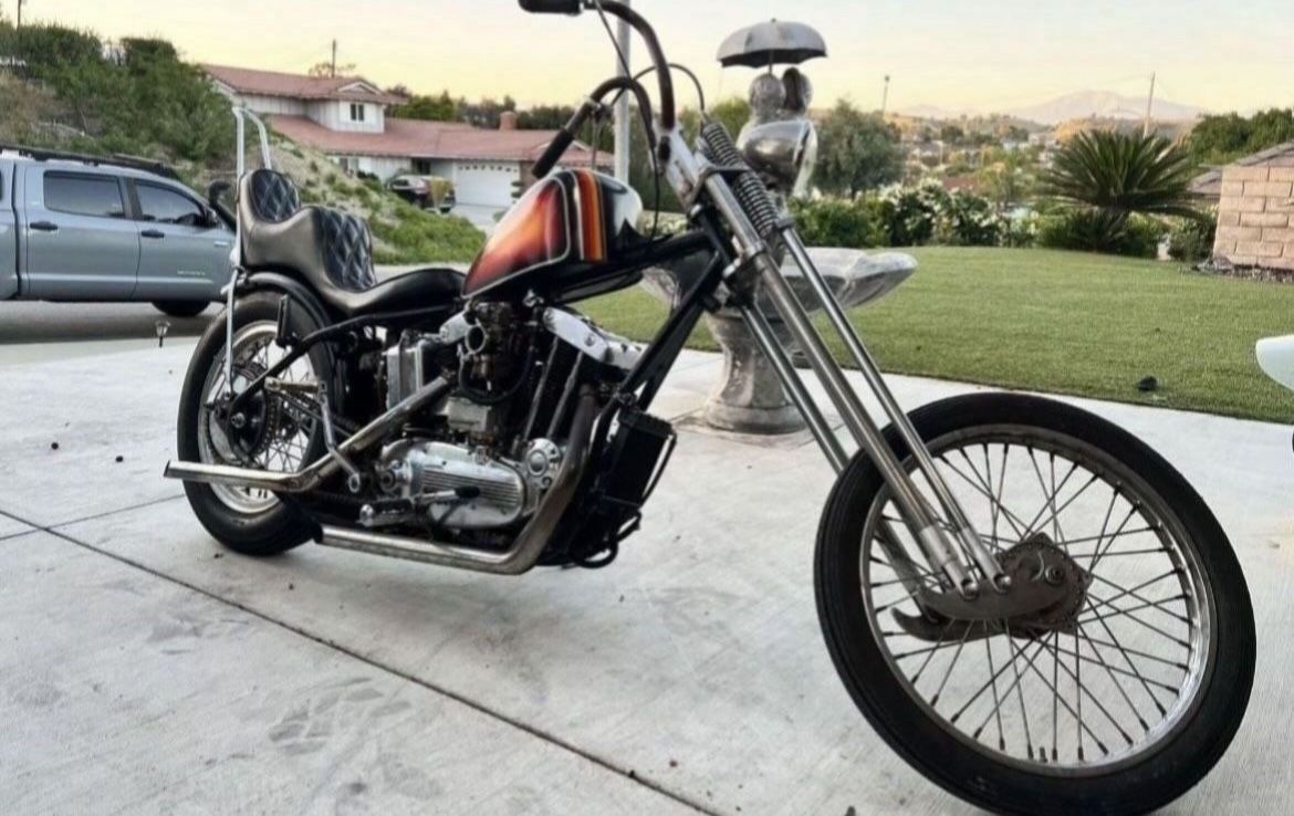 1968 VINTAGE HARLEY DAVIDSON IRONHEAD CHOPPER for Sale in City Of ...