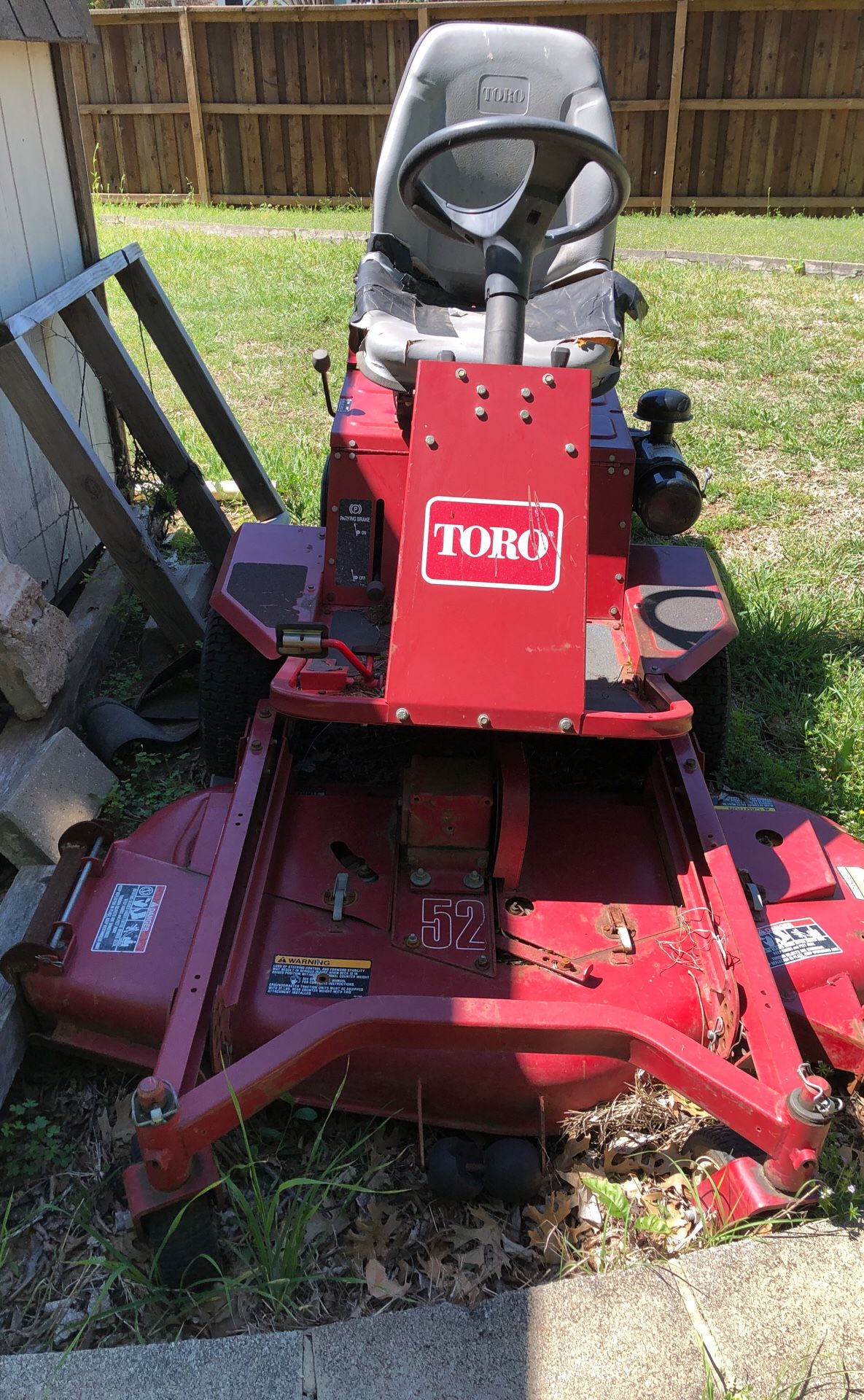 Toro Groundmaster 120 52” for Sale in Fort Worth, TX - OfferUp