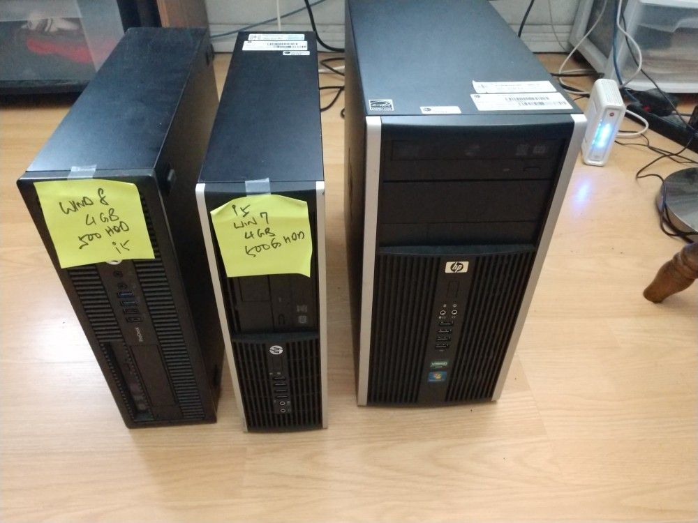 Desktop PC HP Compaq 6005 Pro MicroTower AMD Phenom II X4 B97 3.20ghz ...