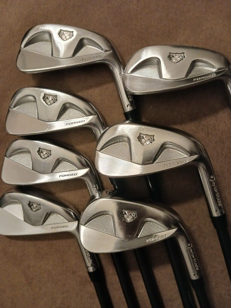 Golf Clubs TaylorMade RAC Forged Xstiff Graphite Midsize Grips Right ...