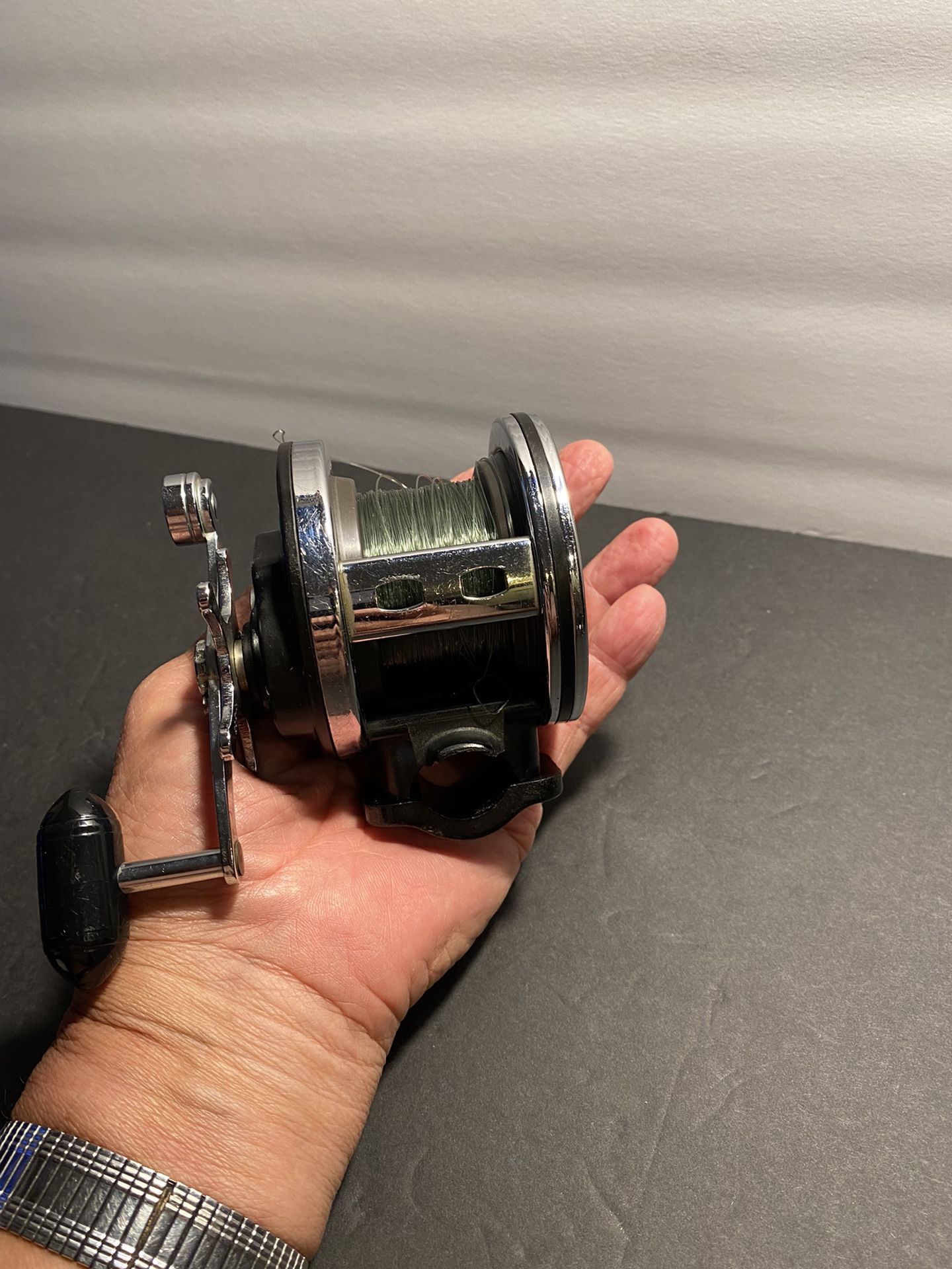 PENN JIGMASTER 506 SALT WATER FISHING REEL NARROW SPOOL RARE for Sale ...