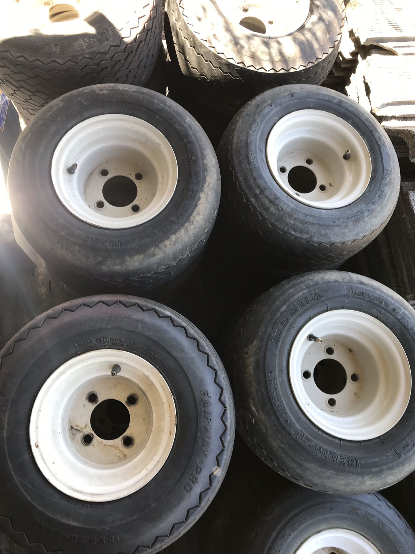 Golf cart tires and wheels for Sale in Ramona, CA - OfferUp