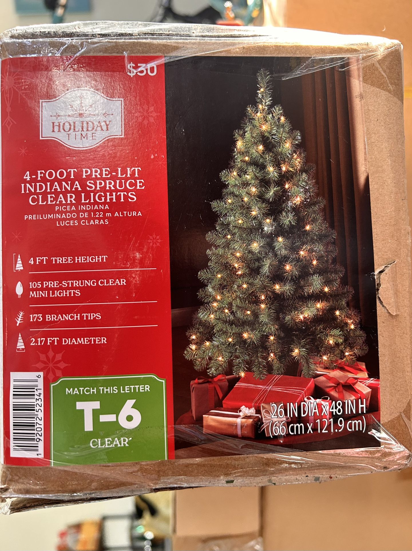 4 - Foot Pre-Lit Christmas Tree for Sale in Westminster, CA - OfferUp