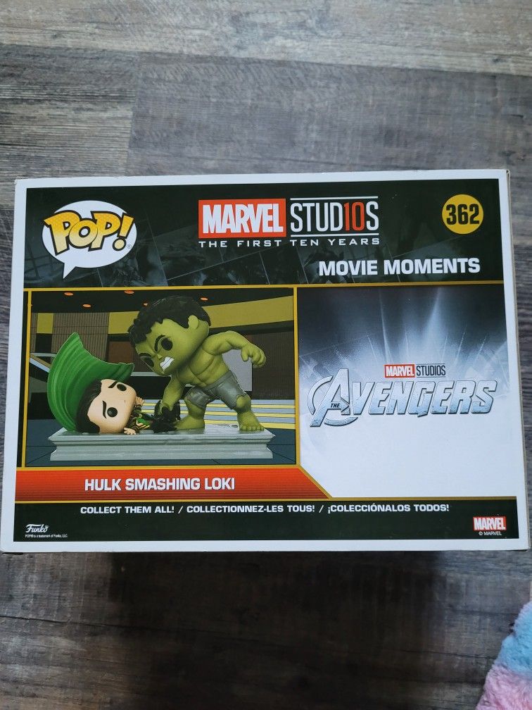 The Avengers Hulk Smash Loki