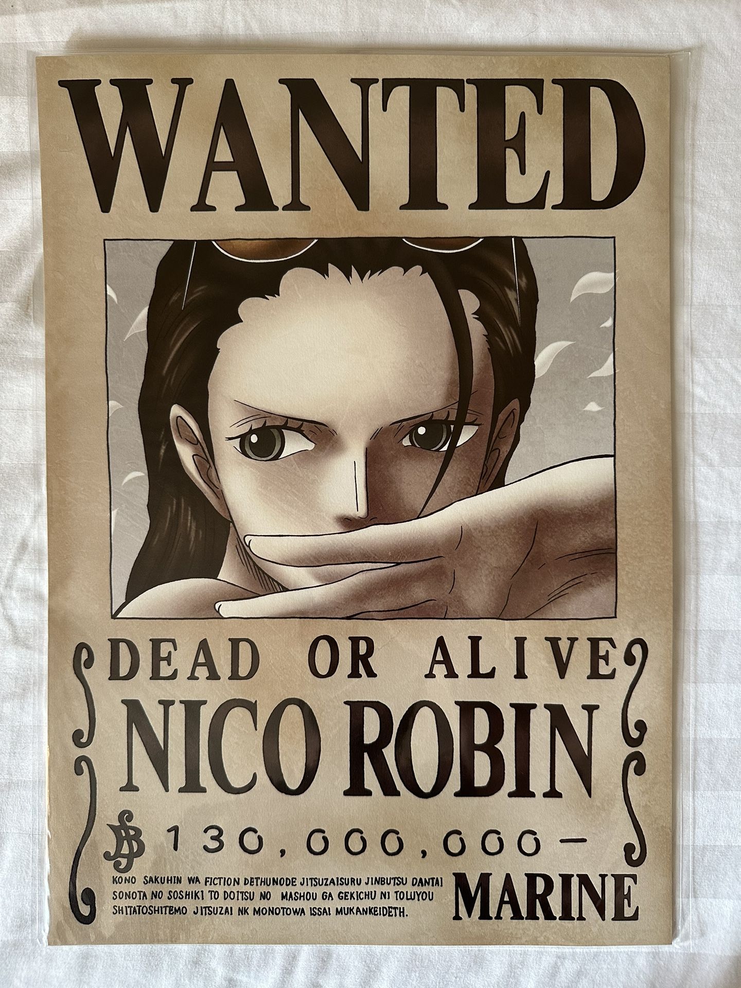 One Piece Wanted Posters Robin