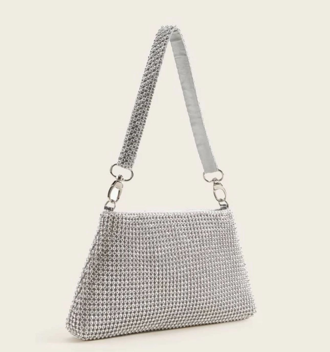 Silver Purse Rhinestone Bag for Sale in San Bernardino, CA - OfferUp