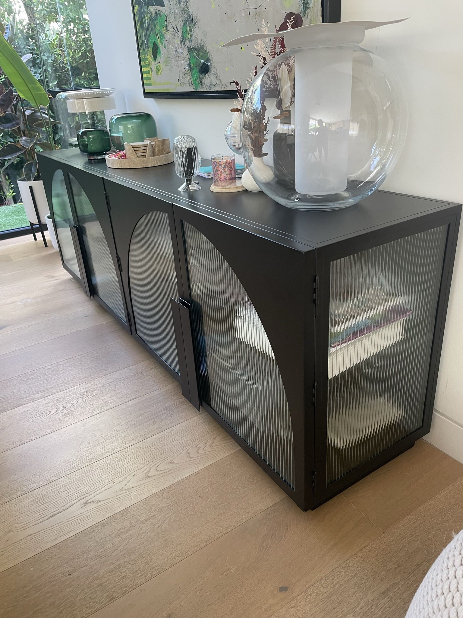 Matte Black Credenza for Sale in Los Angeles, CA - OfferUp