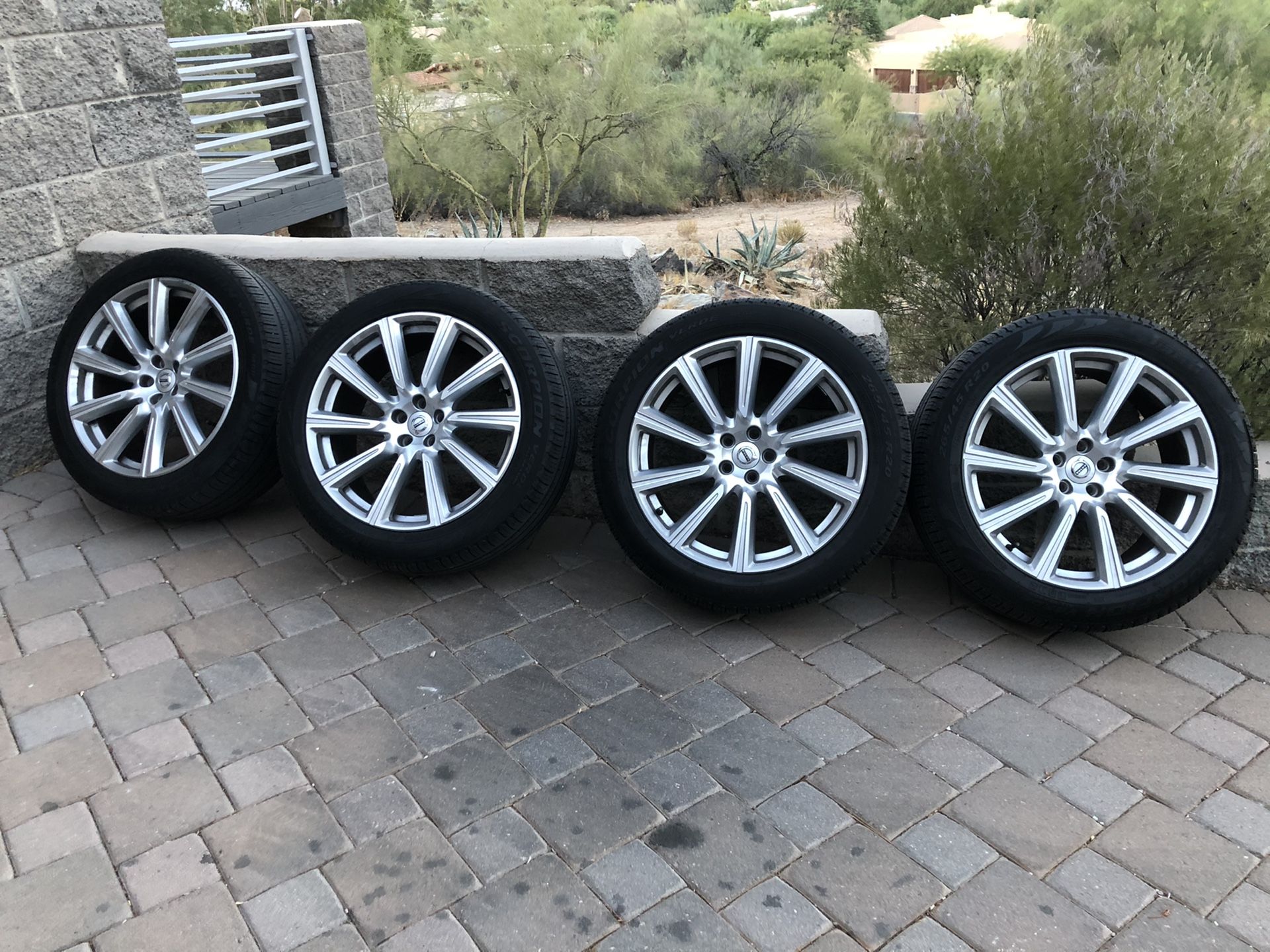 Pirelli scorpion all season, size 265 45 20, XC90, XC 60 run flat tires ...