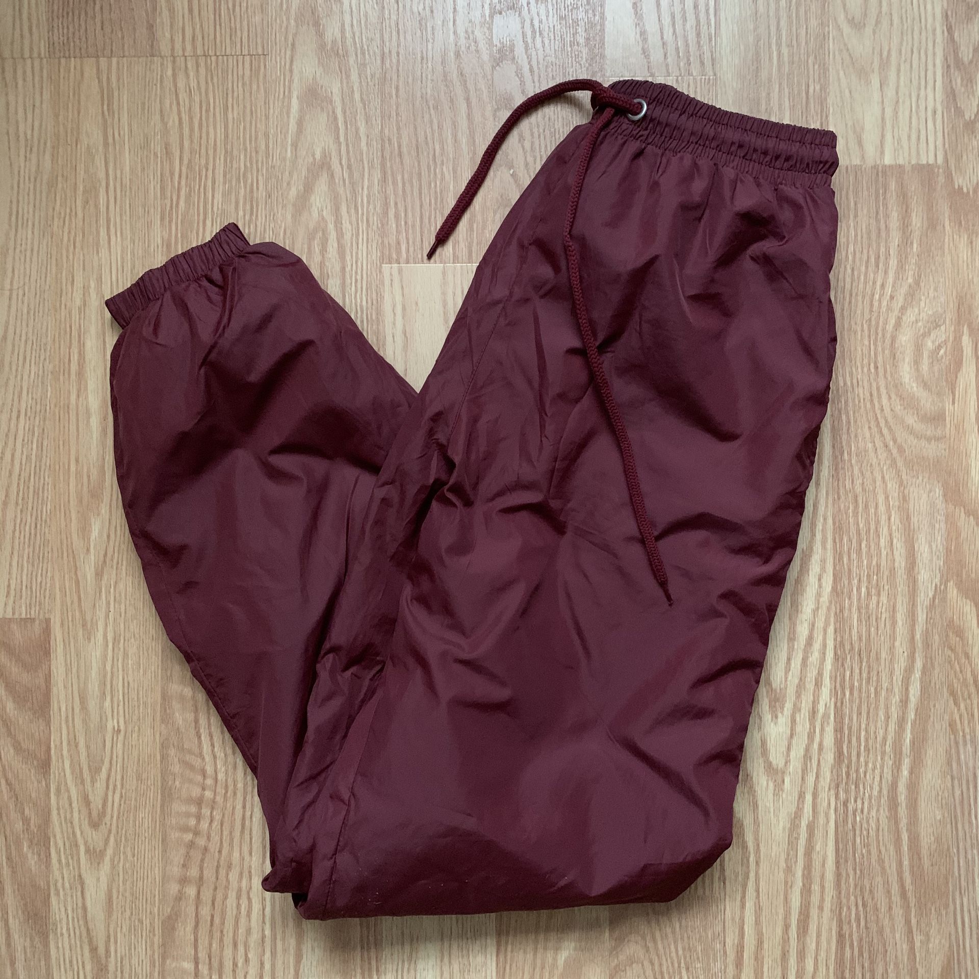 Maroon Nylon Drawstring Joggers for Sale in Irvine, CA - OfferUp