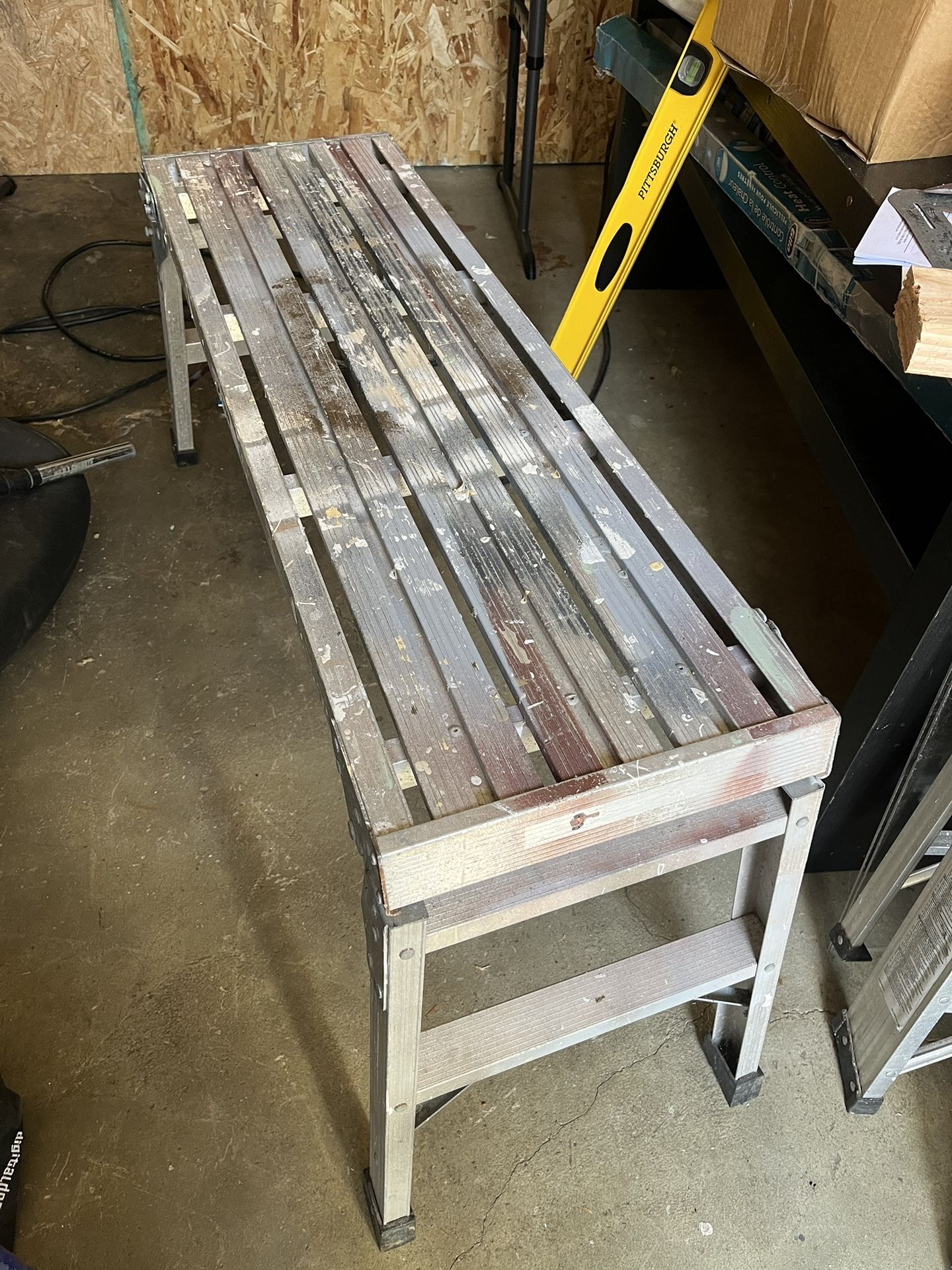 Werner Bench Step Stool for Sale in San Bruno, CA - OfferUp