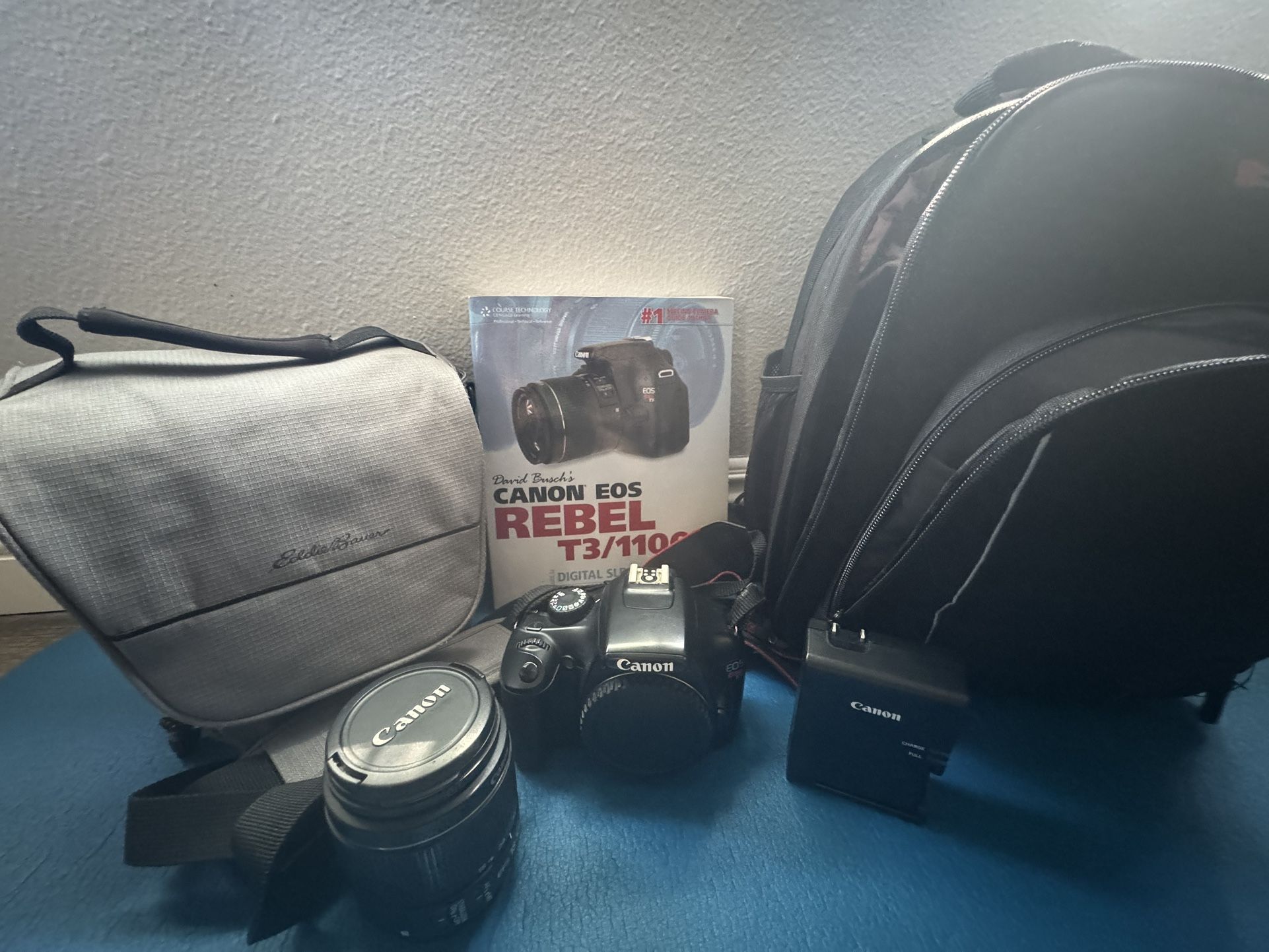 Canon EOS Rebel T3/1100D for Sale in Grand Terrace, CA - OfferUp