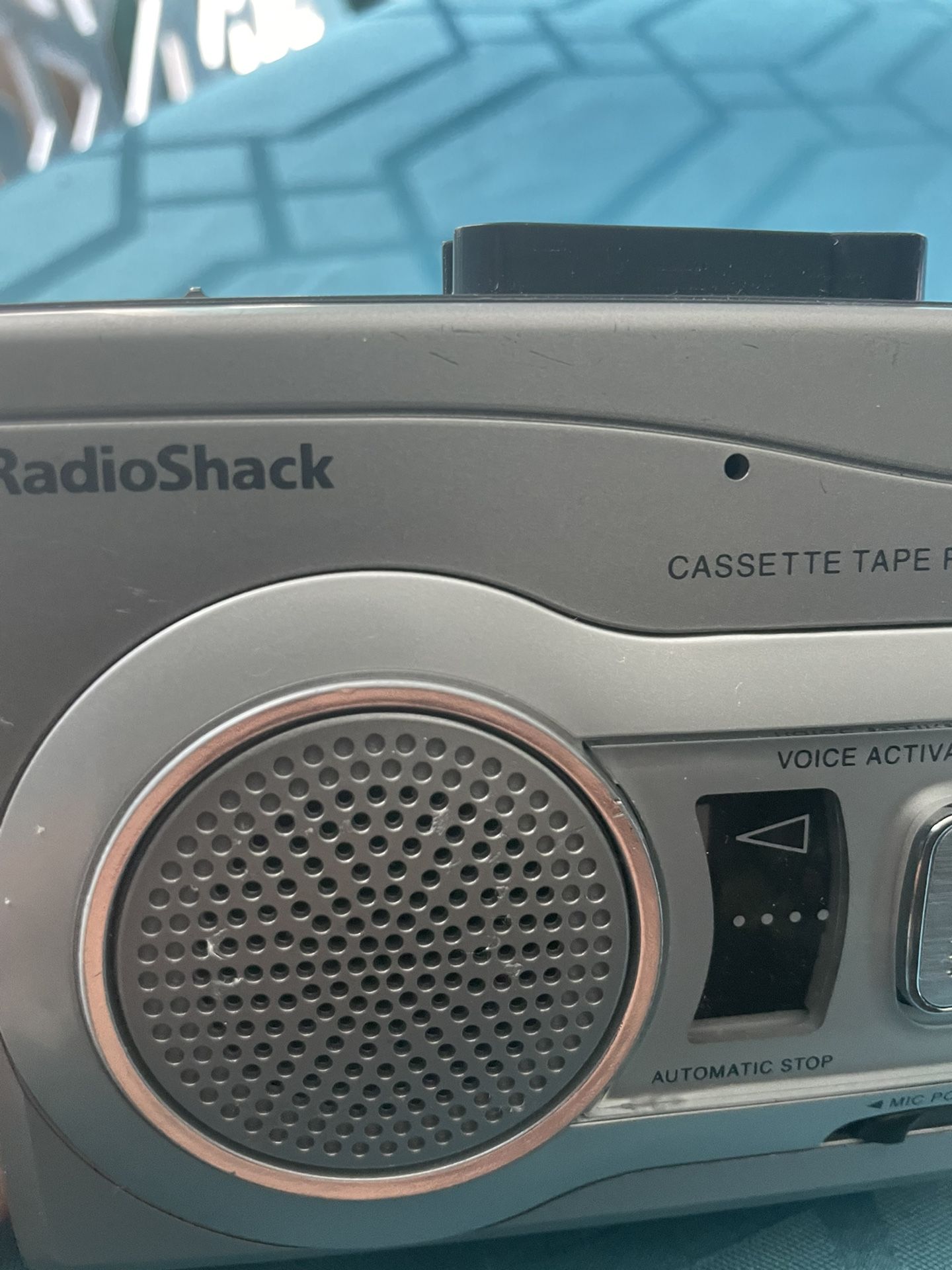 Radio Shack CTR-122 Handheld Cassette Tape Recorder VOX Voice ...