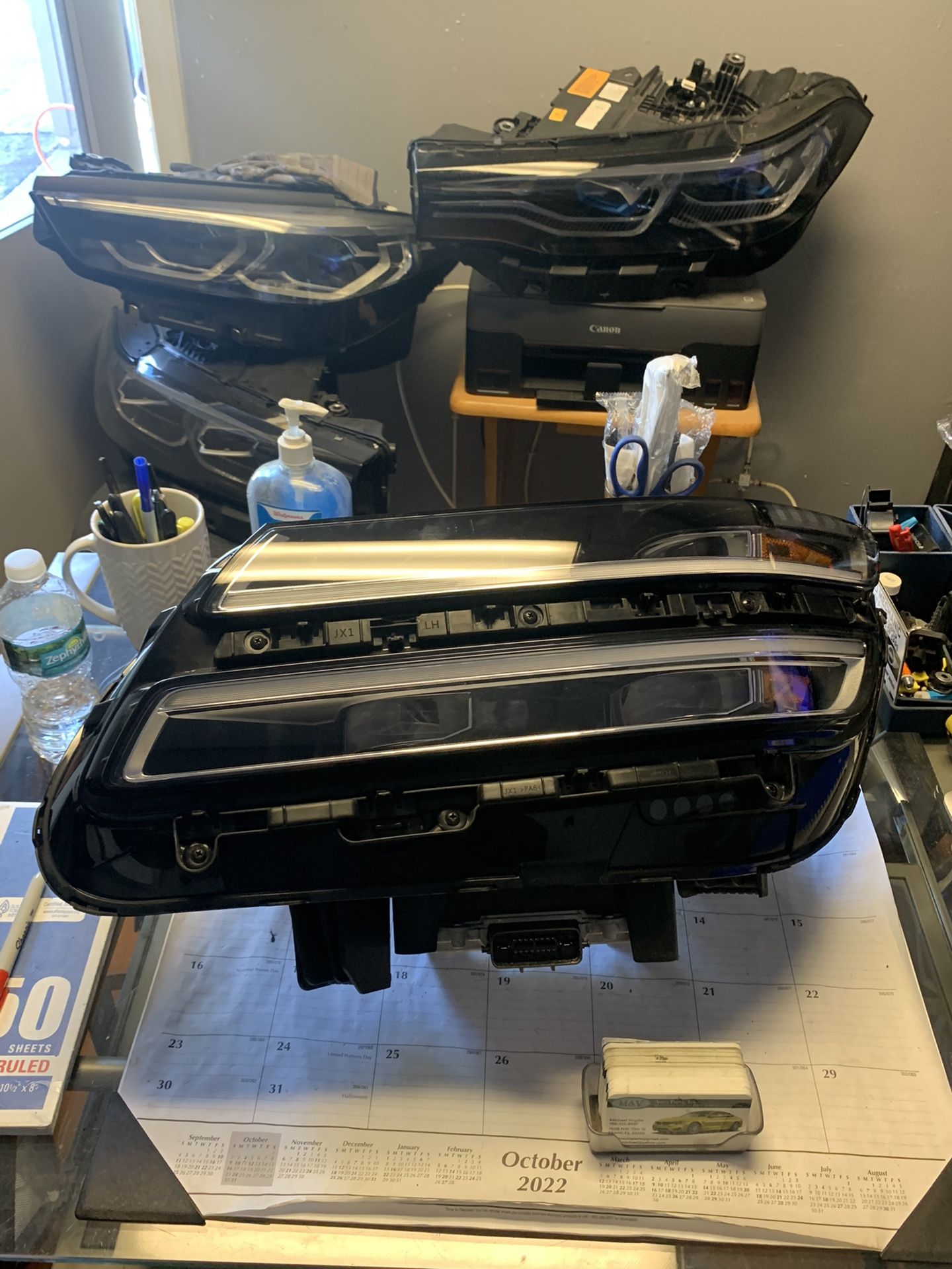 GENESIS GV80 OEM LED LEFT DRIVER SIDE HEADLIGHT ASSEMBLY ‘2021-‘2022 ...