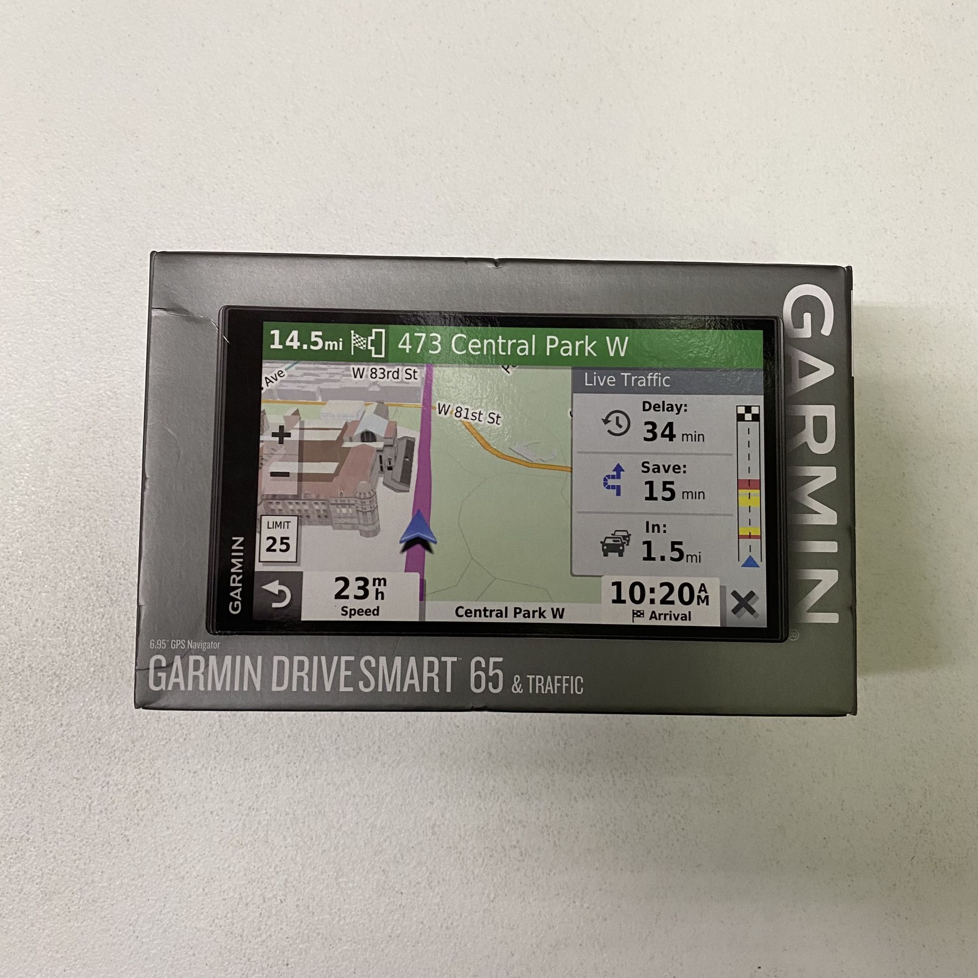 Garmin DriveSmart 65 & Traffic 6.95” GPS Navigator for Sale in Lynwood ...