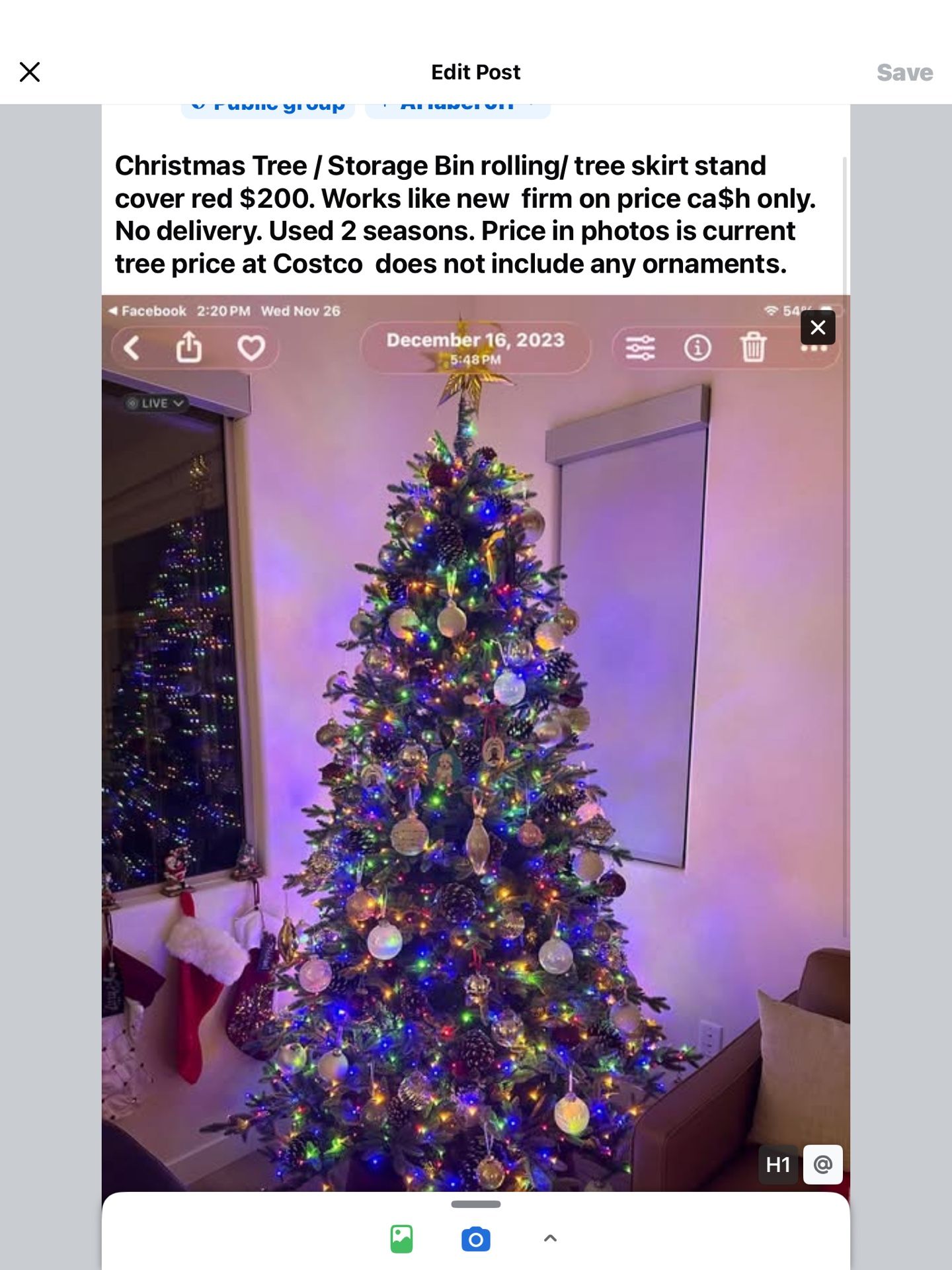 Christmas Tree for Sale in Henderson, NV - OfferUp