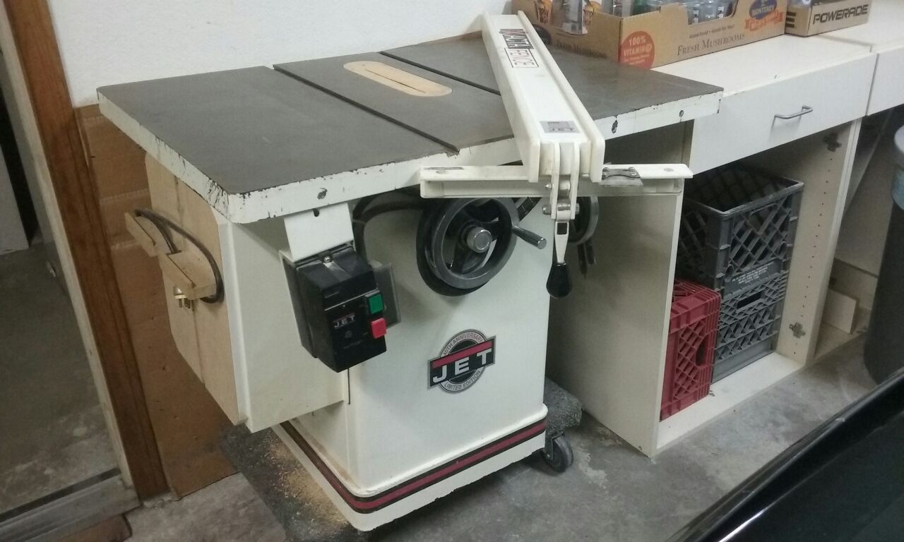 Jet 40th anniversary limited edition 10-inch table saw. for Sale in ...