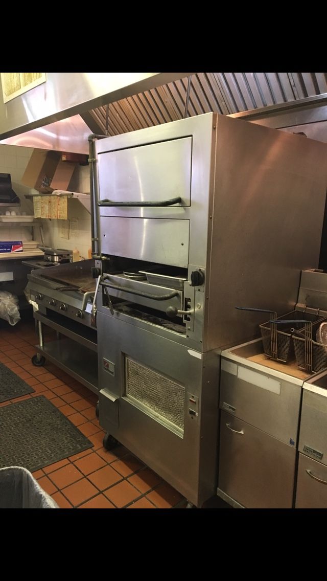 Southbend gas upright broiler with warming oven stainless for Sale in ...