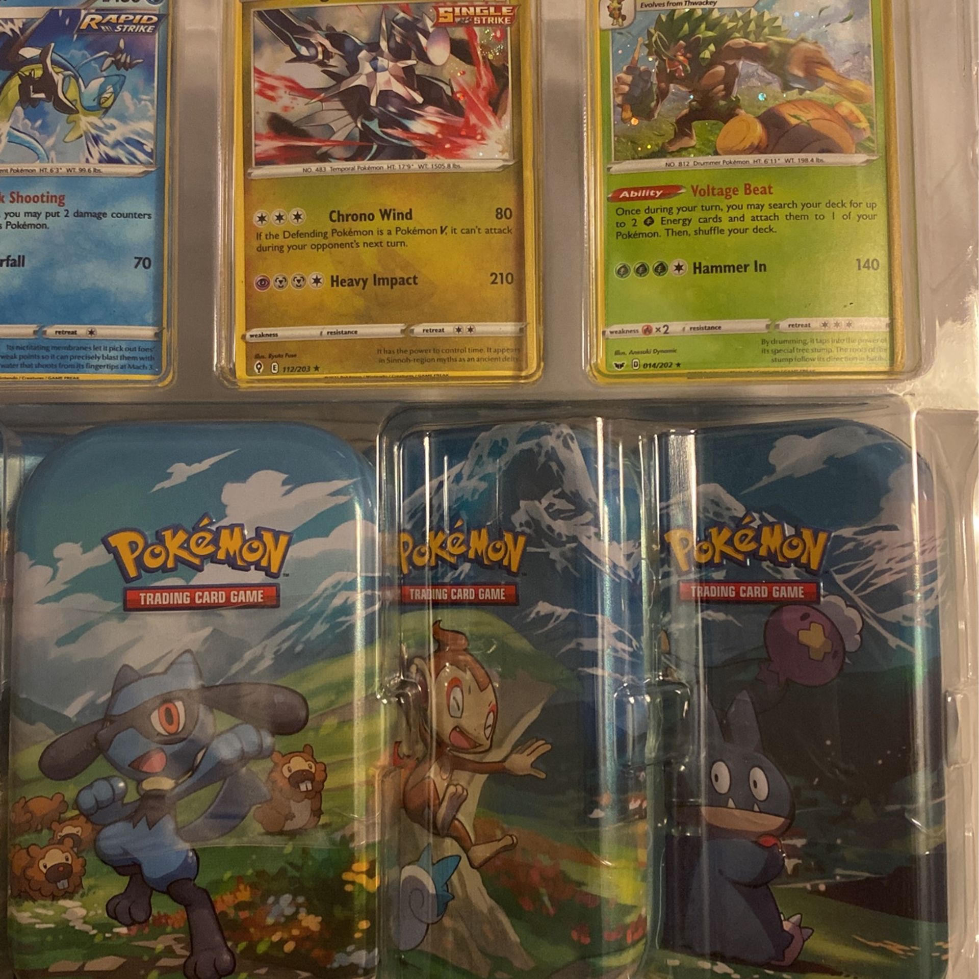 Pokémon cards Unopened - 5 Pack Sinnoh Stars Mini Tins for Sale in ...