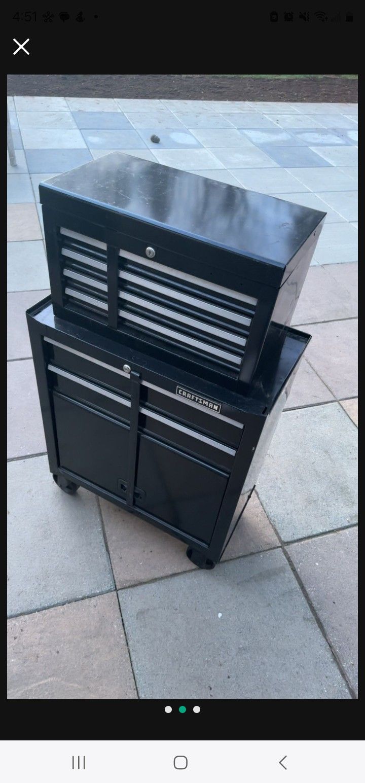 Craftsman Upper And Lower Tool Box/Chest for Sale in Seattle, WA - OfferUp