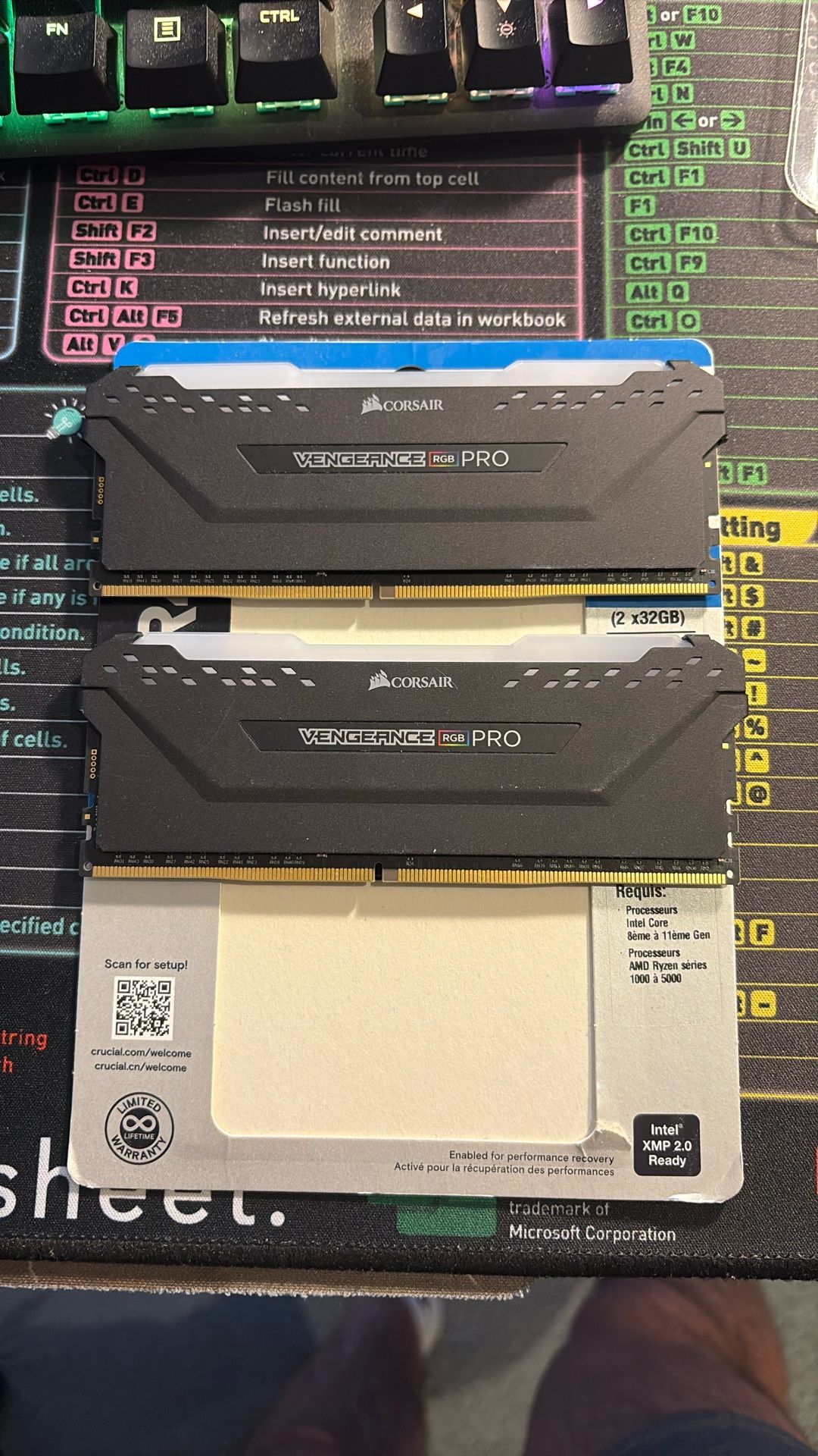 Corsair 32gb (16GB x 2) RAM for Sale in Los Angeles, CA - OfferUp