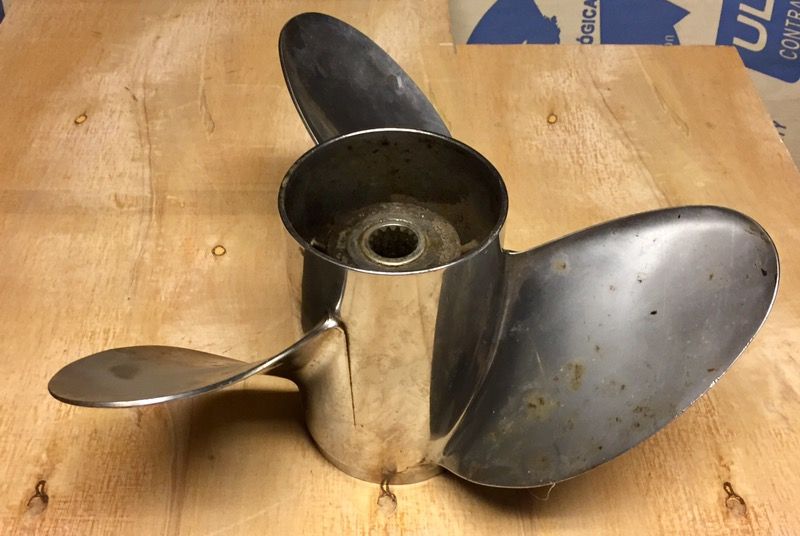 Raker Stainless Prop #394755. 14.5" x 24 pitch *Retail Price $620.99 ...