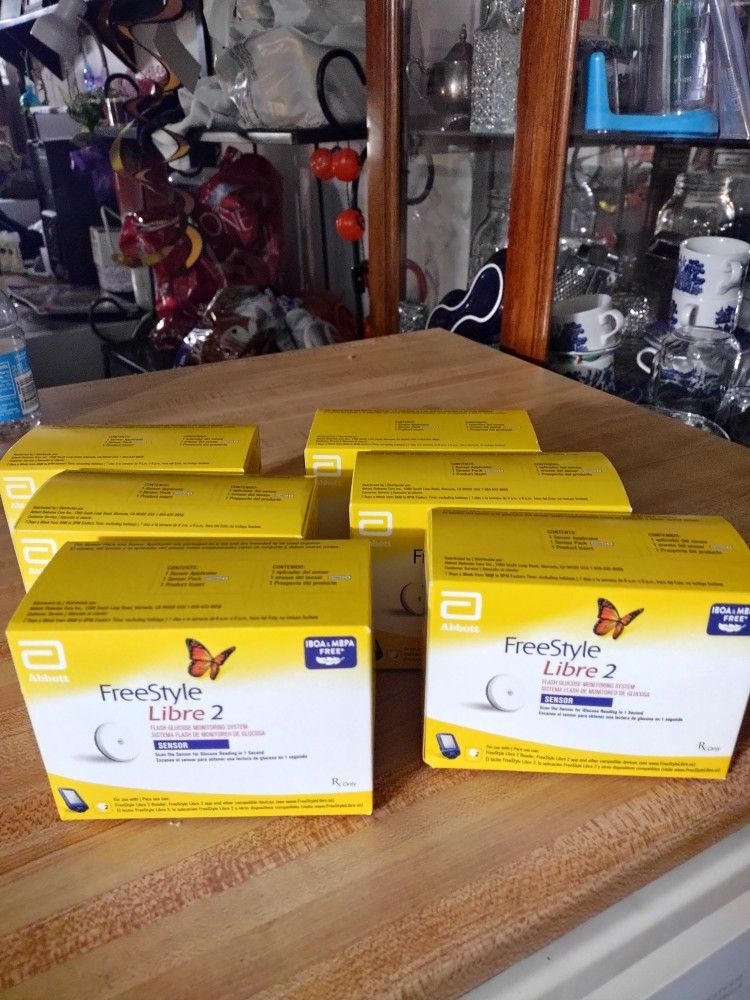 Freestyle Libre 2 Reader And 6 Sensors New In Box Unopened for Sale in ...
