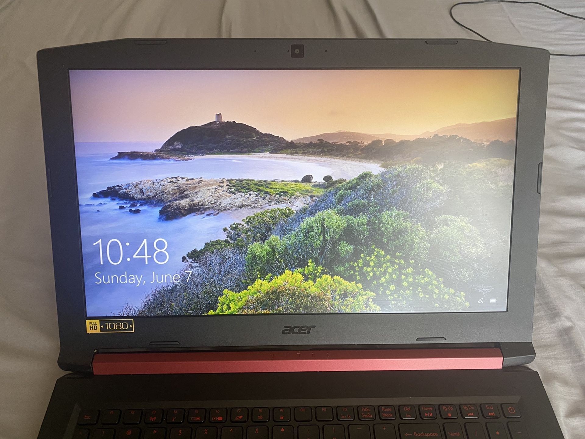 Acer nitro 5 with UPGRADED 12 Gb ram, AMD Ryzen 5 2500u processor ...