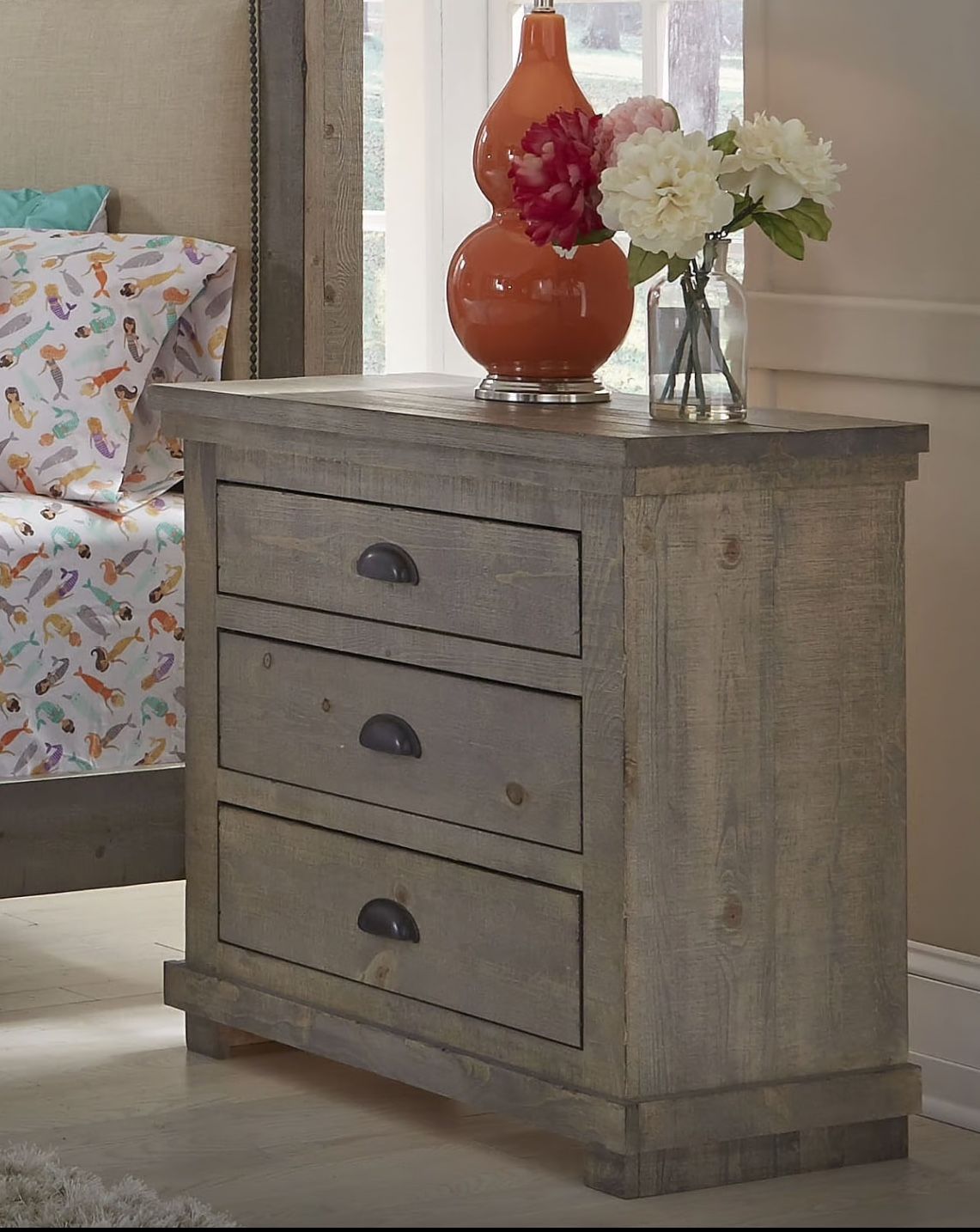 SINCLAIR GREY NIGHTSTAND (2 Available) for Sale in Turlock, CA - OfferUp