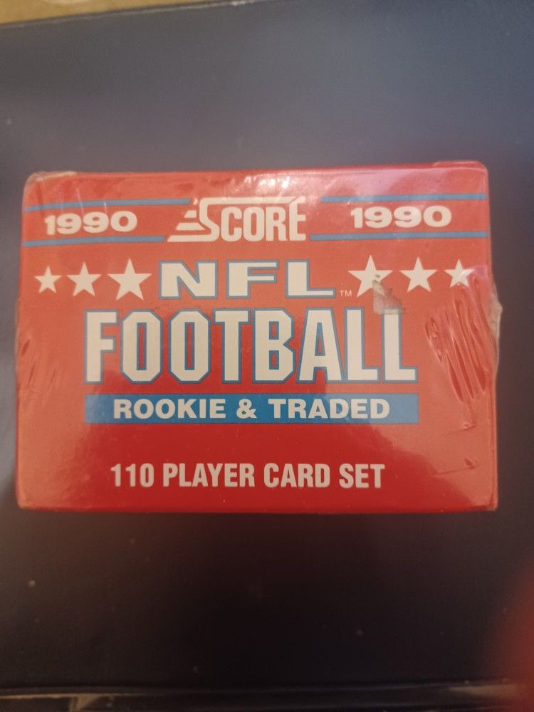 1990 SCORE NFL FOOTBALL ROOKIE AND TRADED SET Sealed for Sale in ...