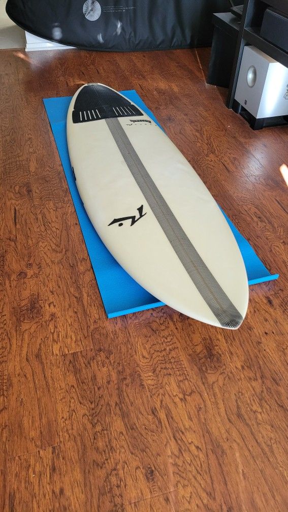 ON HOLD FOR PICK-UP*** RUSTY SMOOTHIE EPS SURFBOARD 6'9" 49L FUTURES ...