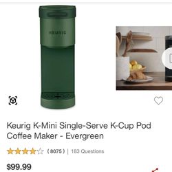 Keurig Mini Green