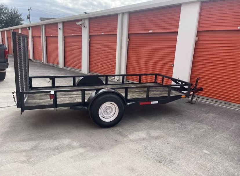5x12 Utility Trailer With Ramp for Sale in San Antonio, TX - OfferUp