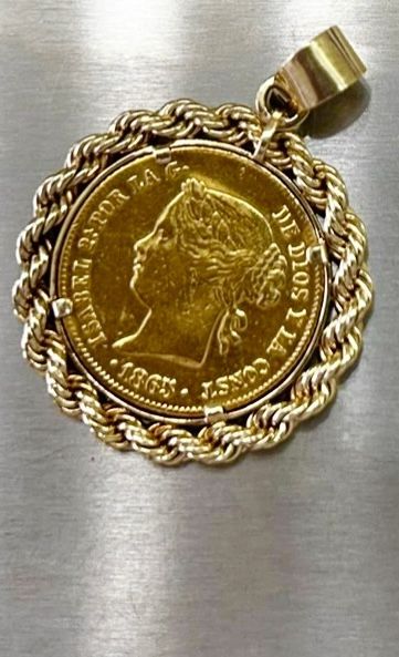 Philippines 4 Pesos Gold Coin Pendant for Sale in Las Vegas, NV - OfferUp