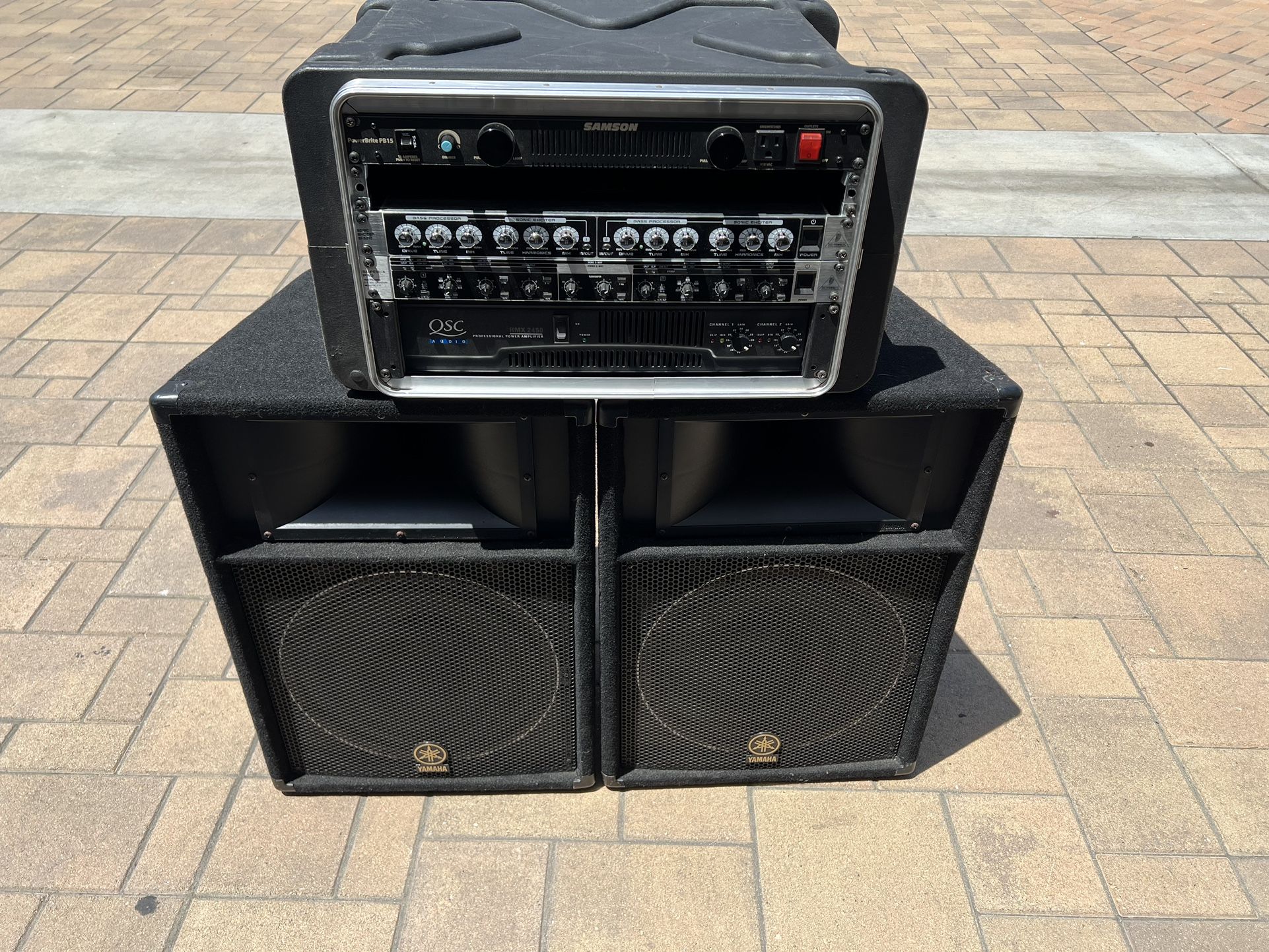 Yamaha S115V Club 500W PA Speaker and Amp Combo for Sale in Glendora ...