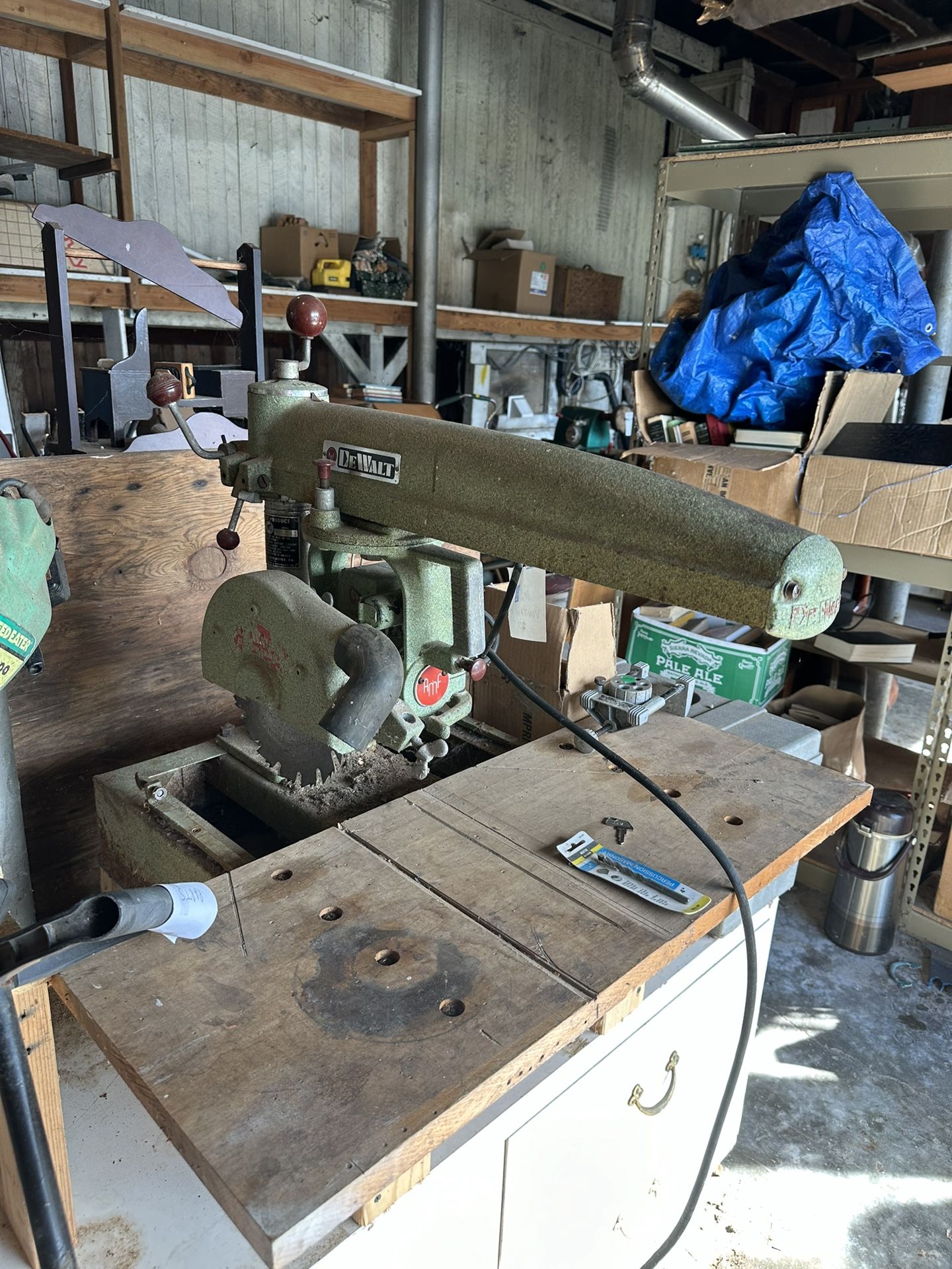 1950 s Vintage Dewalt Radial Arm Saw Tools Machinery Tools Machinery