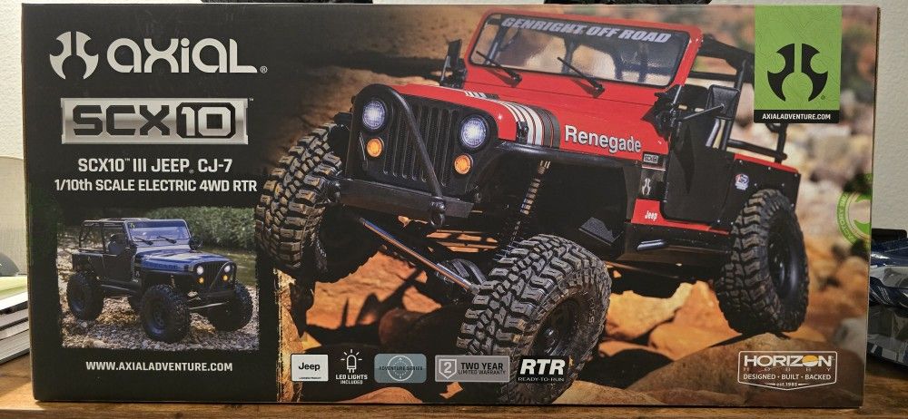 Axial SCX10-III Jeep CJ-7 Rock Crawler Brand New!! for Sale in Arrowhed ...