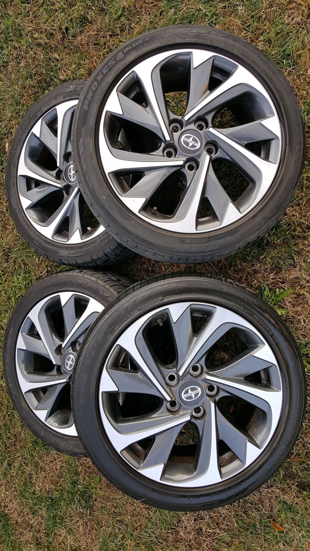 Scion iM wheels rims Toyota Corolla iM 5X114.3 for Sale in Fontana, CA ...