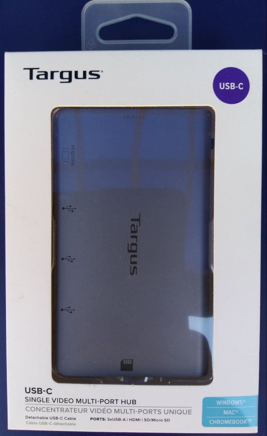 Targus USB-C Single Video Multi-Port Hub Brand New for Sale in South ...