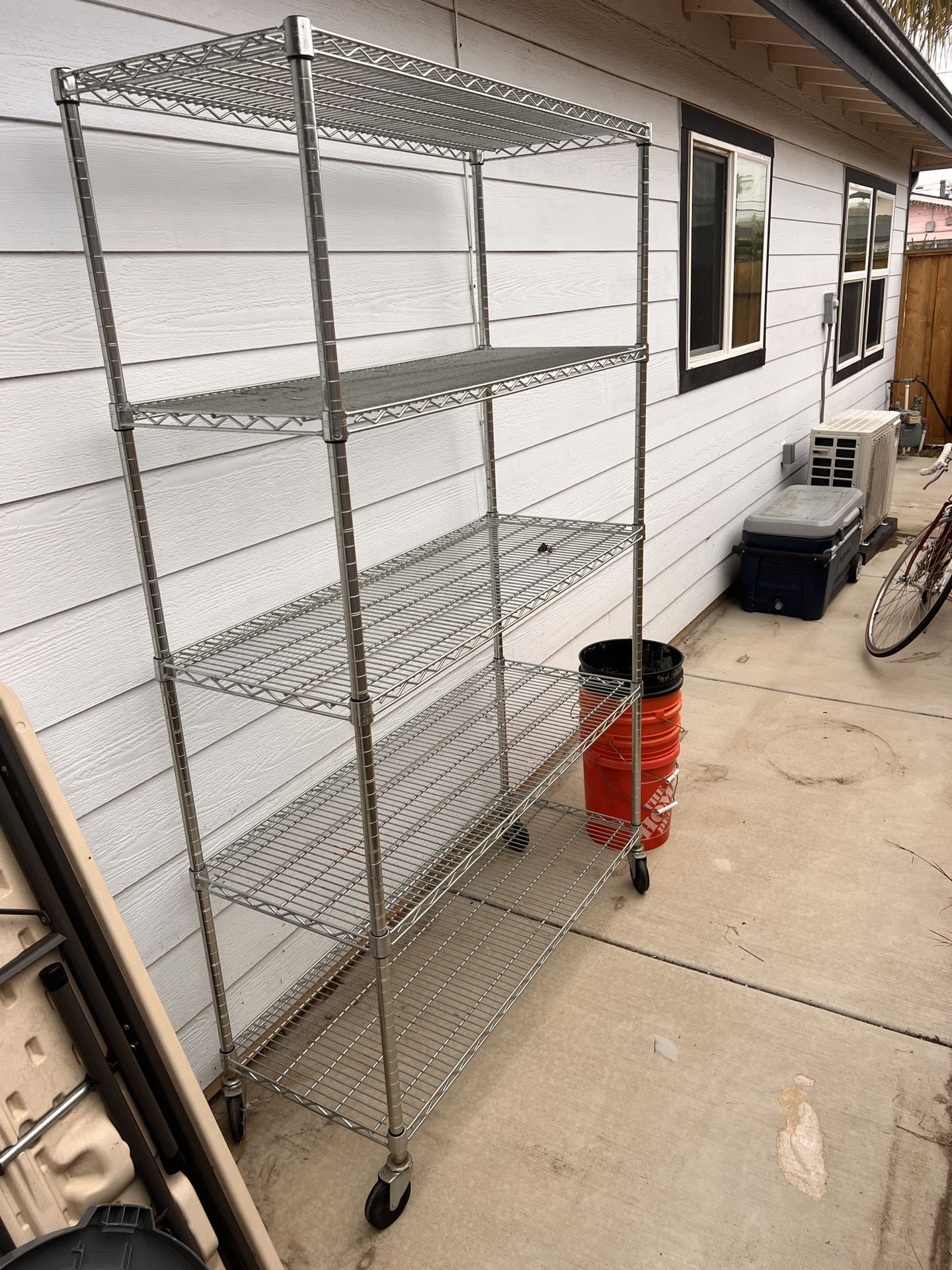 Rolling Metal Rack for Sale in Oceanside, CA - OfferUp