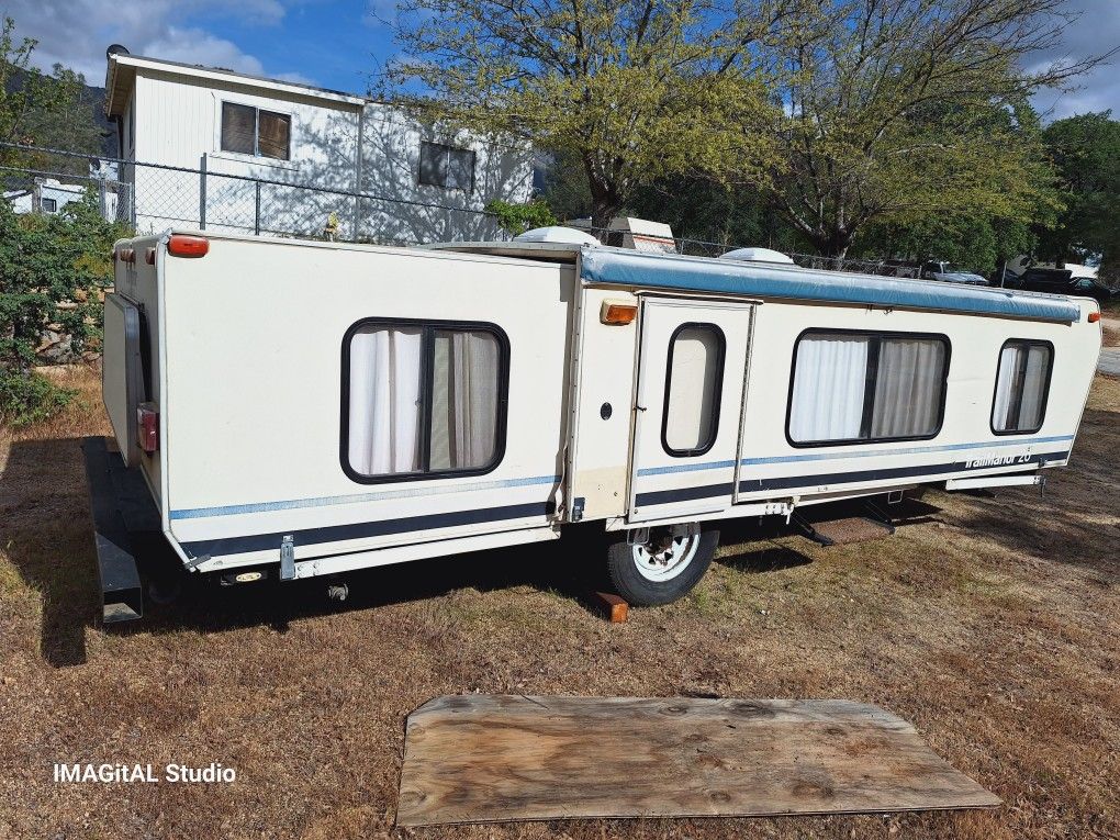 91 Trail Manor Popup Trailer for Sale in Bodfish, CA - OfferUp