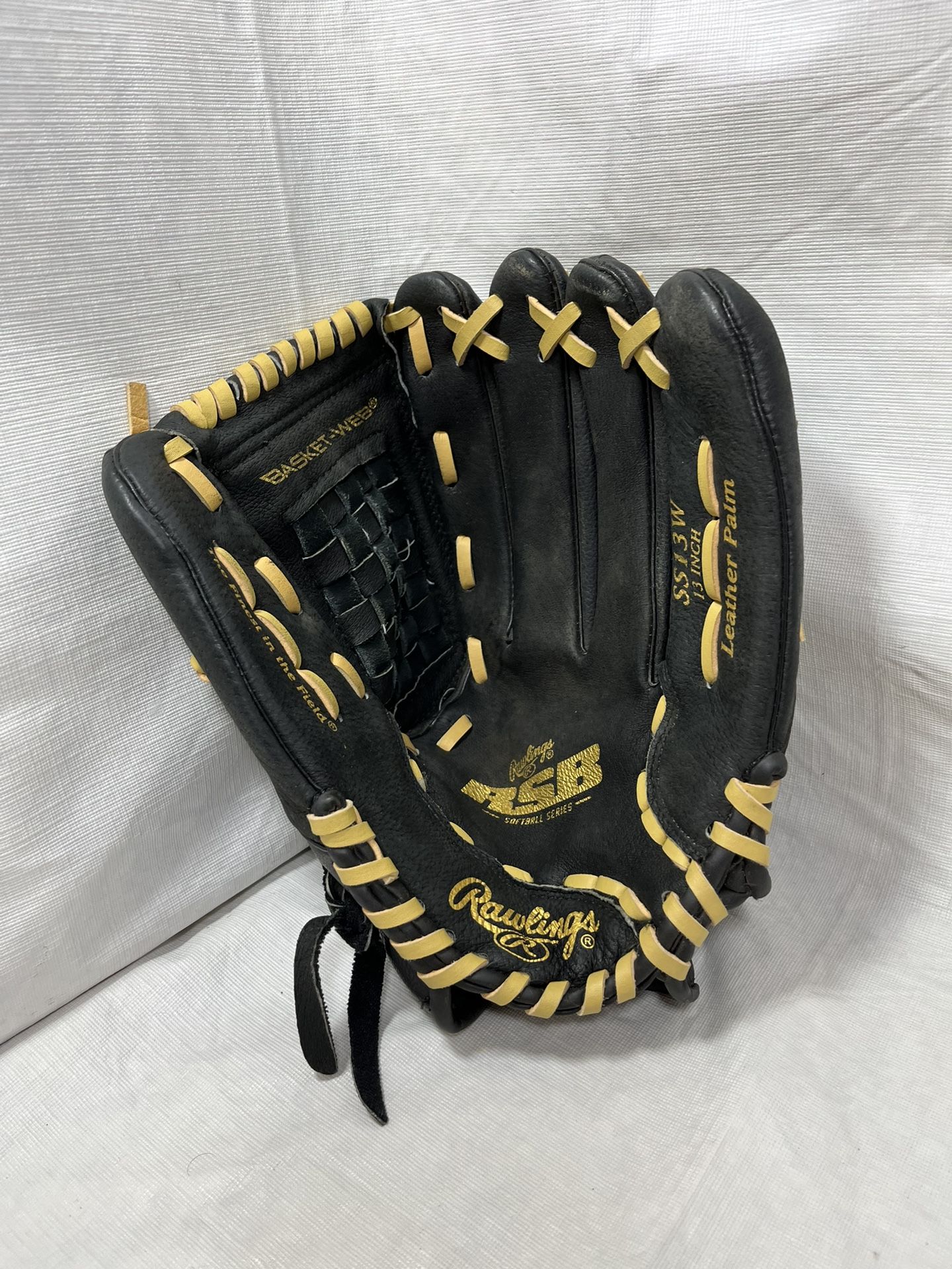 Rawlings SS13W 13 Inch Right Hand Throw RHT Baseball Softball Glove ...